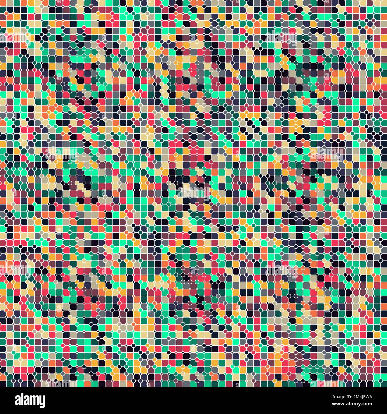 Color checkered squares background generative pattern illustration ...
