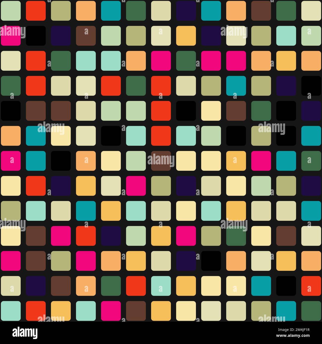 Color checkered squares background generative pattern illustration ...
