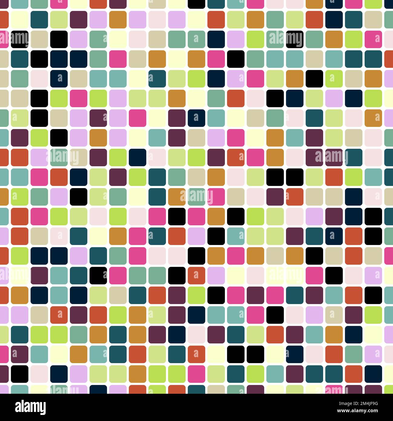 Color checkered squares background generative pattern illustration ...