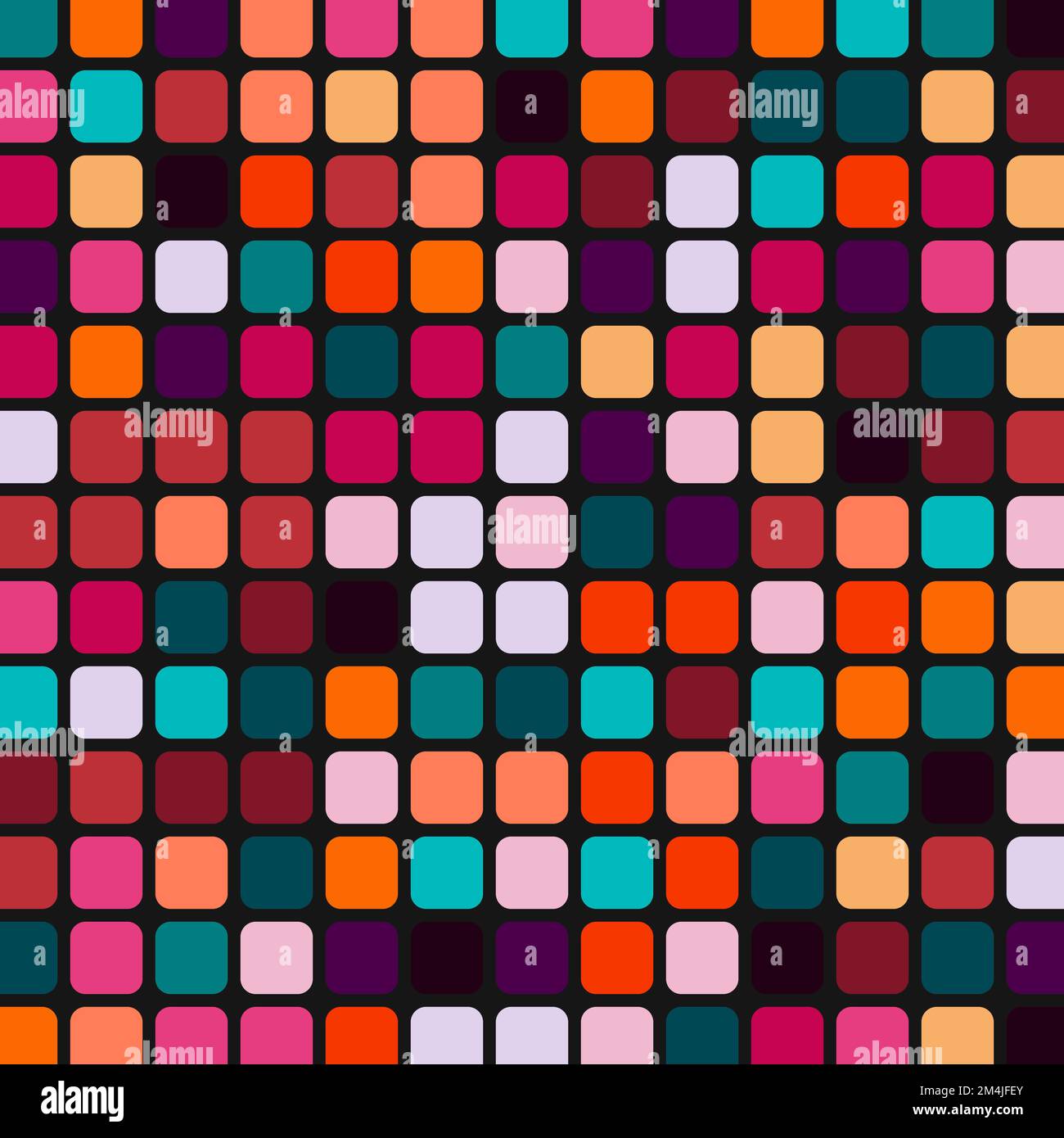 Color checkered squares background generative pattern illustration ...
