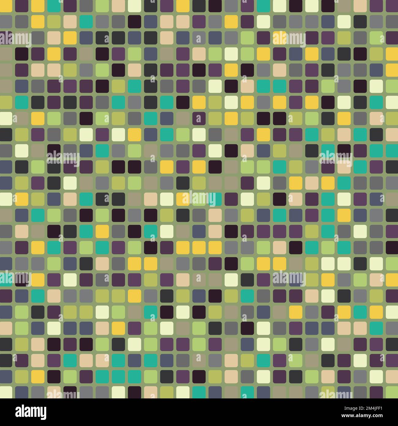 Color checkered squares background generative pattern illustration ...