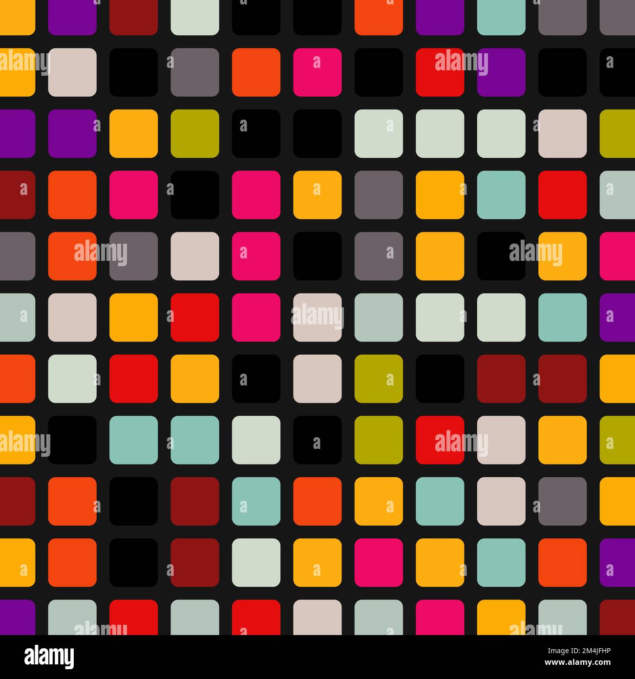 Color checkered squares background generative pattern illustration ...
