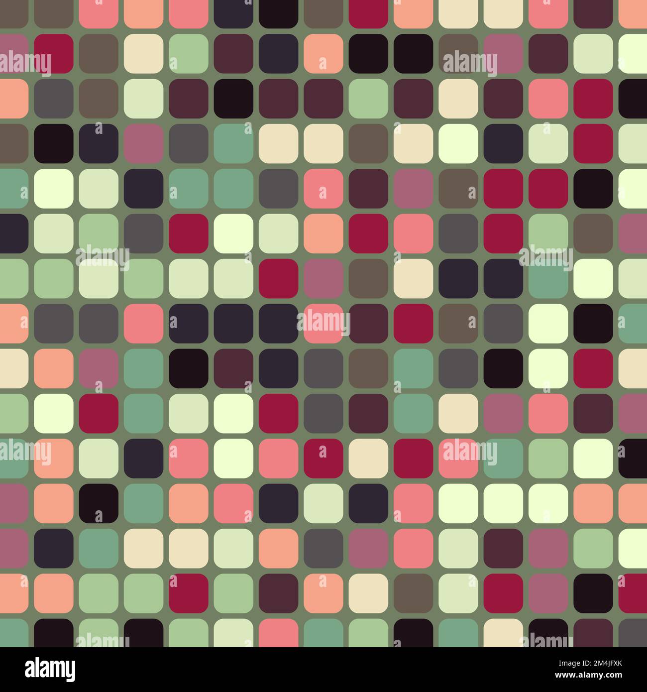 Color checkered squares background generative pattern illustration ...