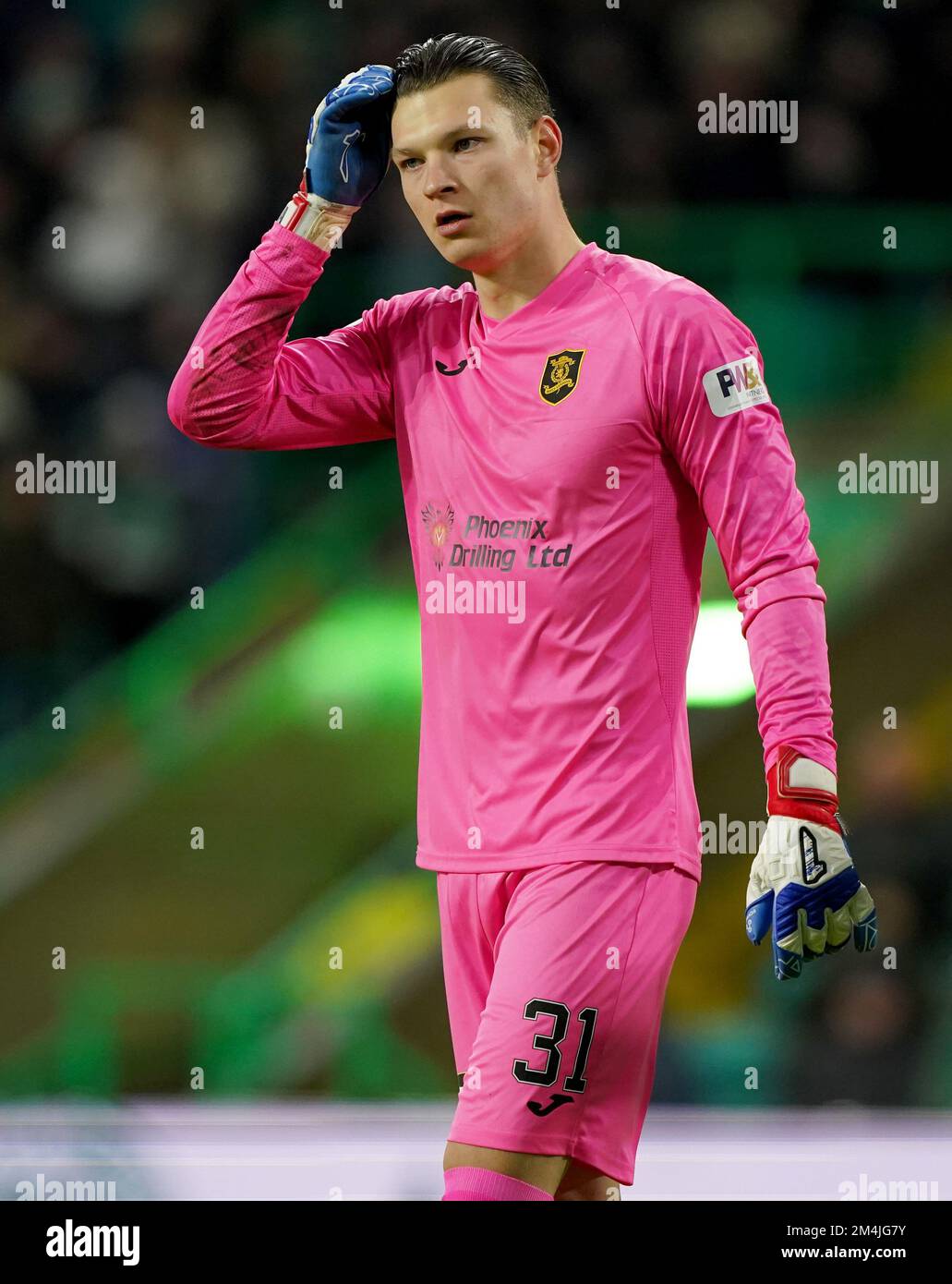 Livingston’s Ivan Konovalov during the cinch Premiership match at ...