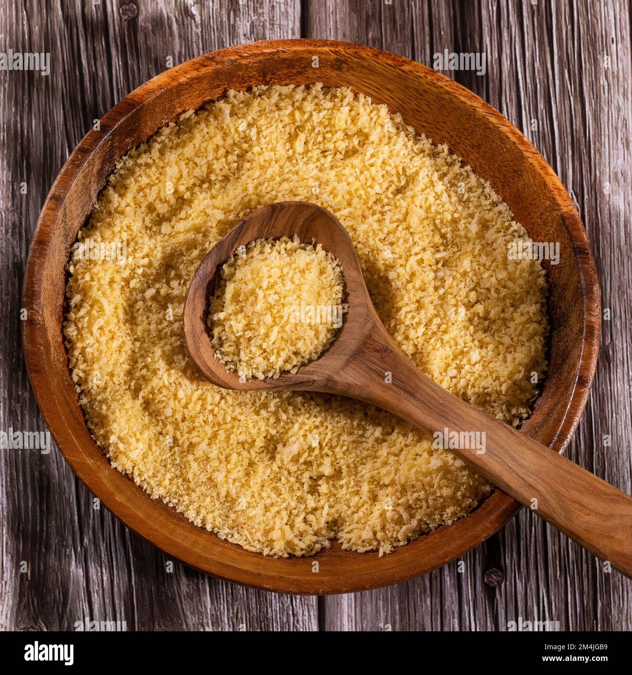 Panko Japanese bread in crumbs - Healthy food Stock Photo - Alamy