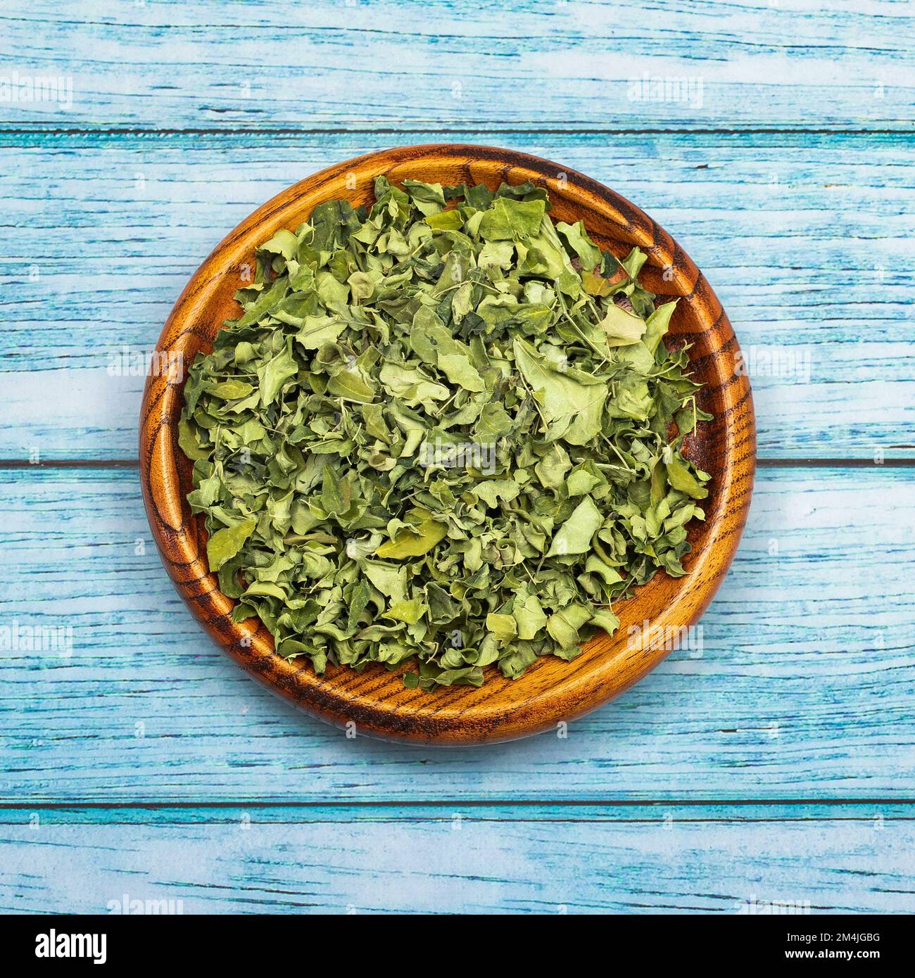 Organic dried moringa leaves - Moringa oleifera Stock Photo - Alamy