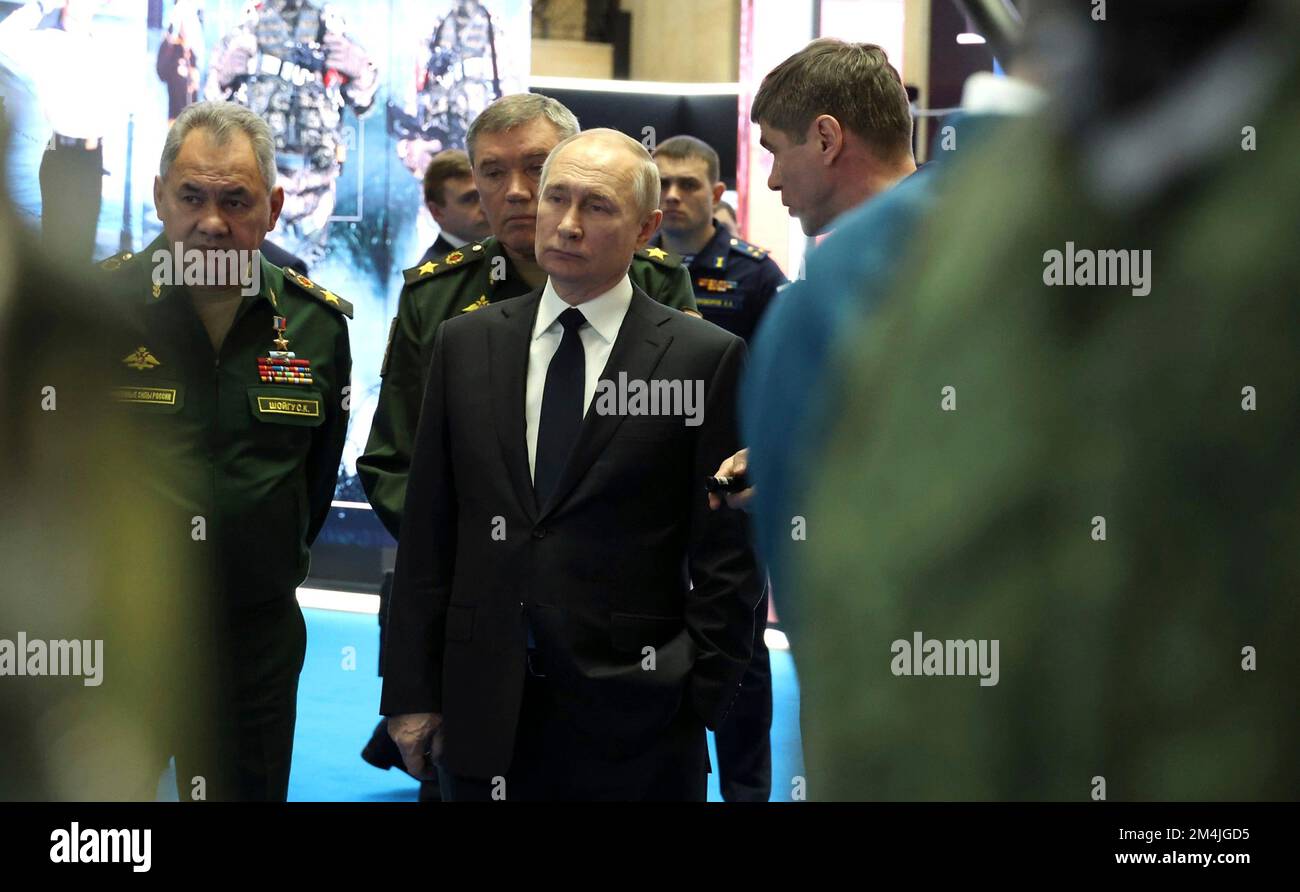 Moscow, Russia. 21st Dec, 2022. Russian President Vladimir Putin ...