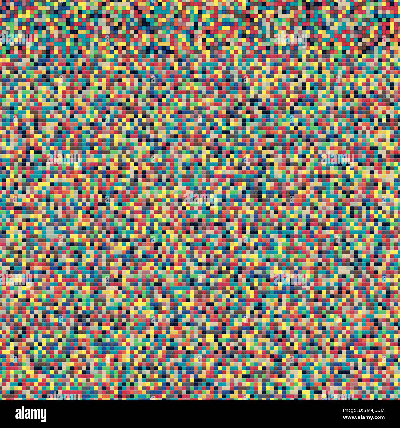 Color checkered squares background generative pattern illustration ...