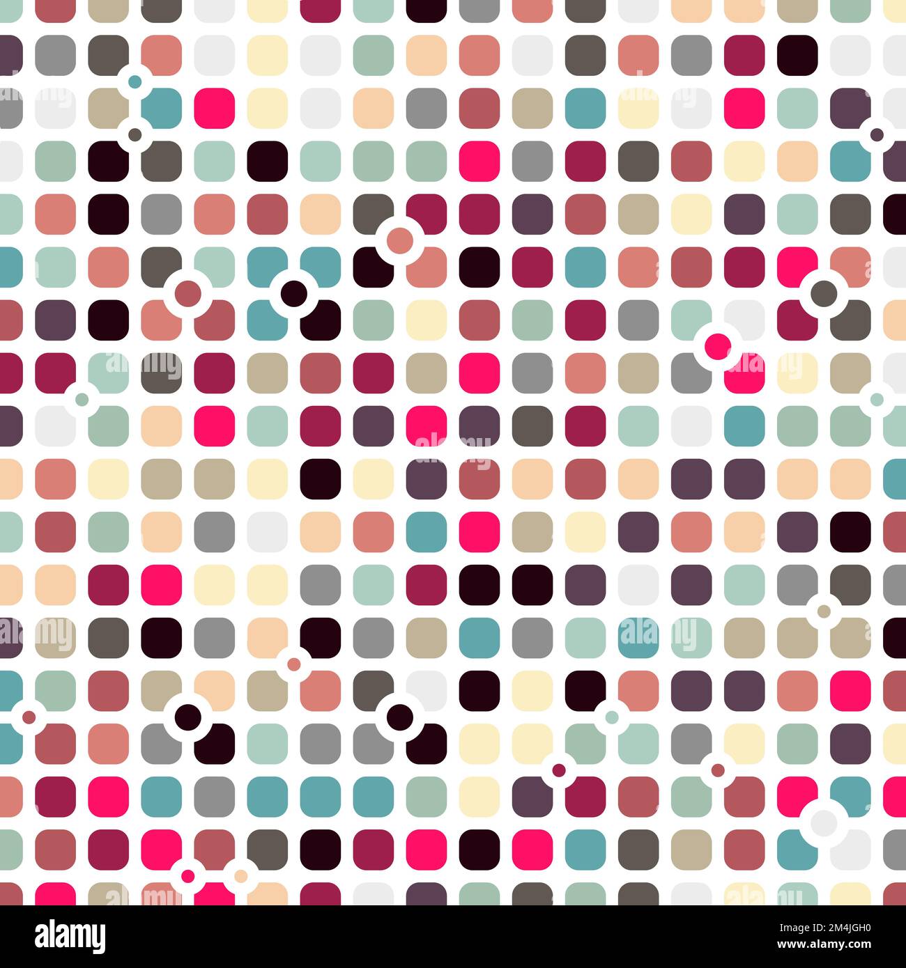 Color checkered squares background generative pattern illustration ...