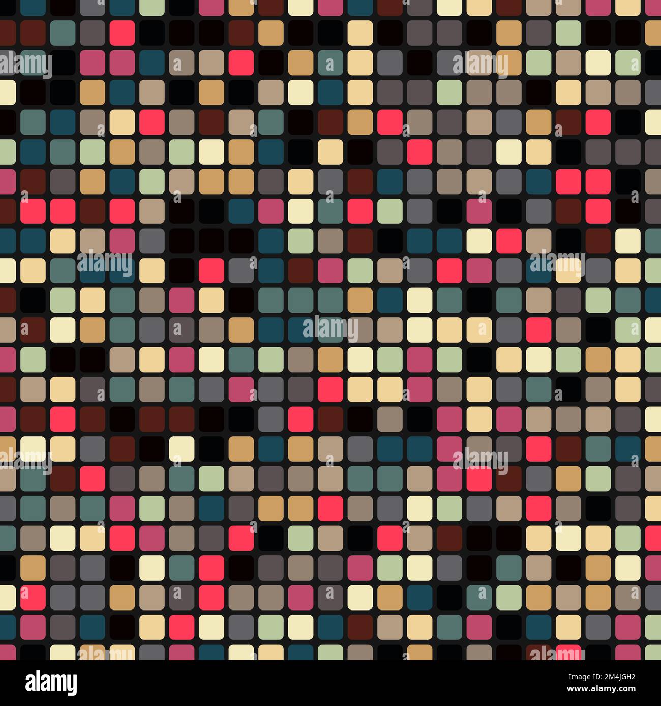 Color checkered squares background generative pattern illustration ...