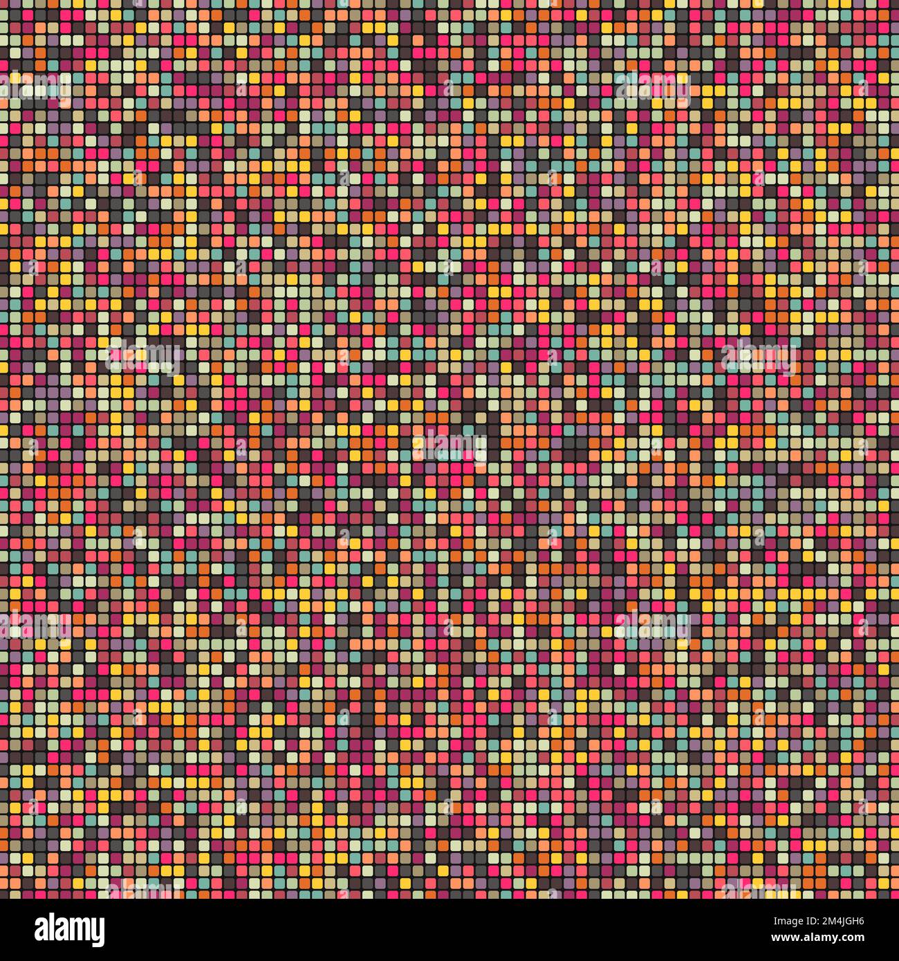 Color checkered squares background generative pattern illustration ...