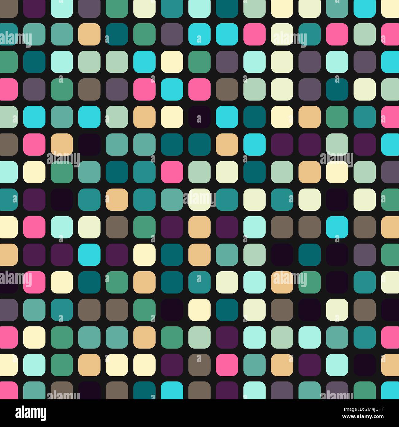 Color checkered squares background generative pattern illustration ...