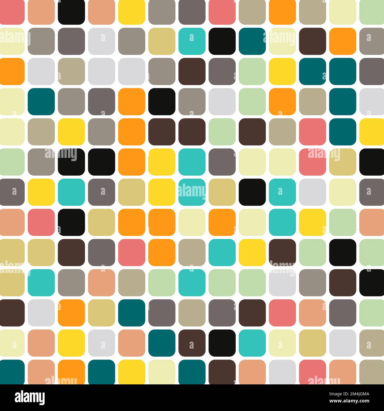 Color checkered squares background generative pattern illustration ...