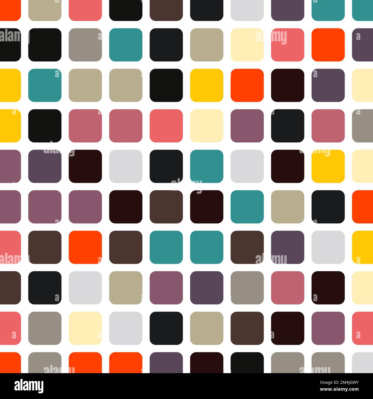 Color checkered squares background generative pattern illustration ...