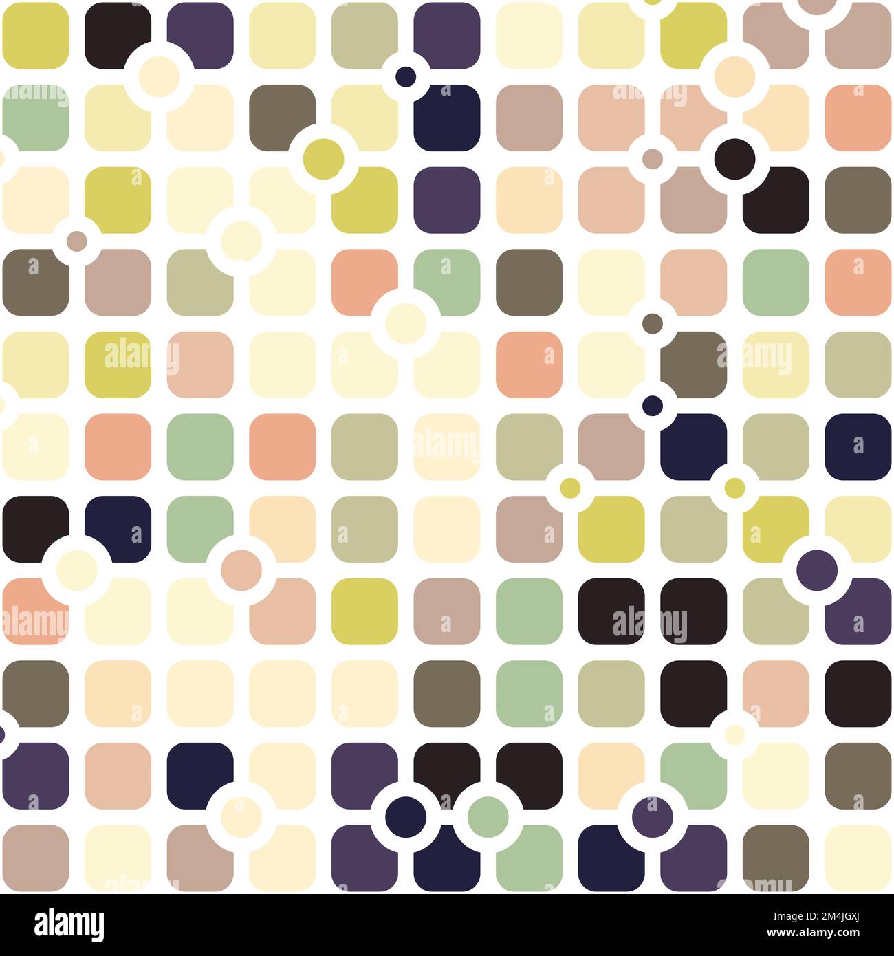 Color checkered squares background generative pattern illustration ...