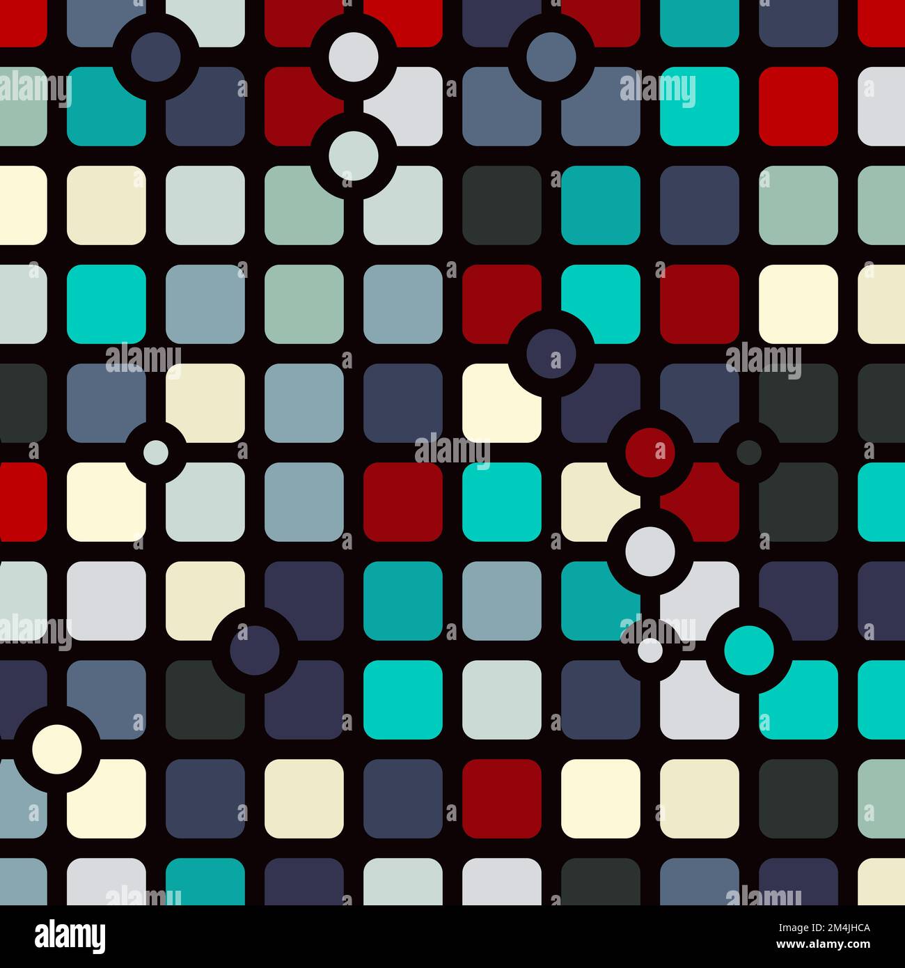 Color checkered squares background generative pattern illustration ...