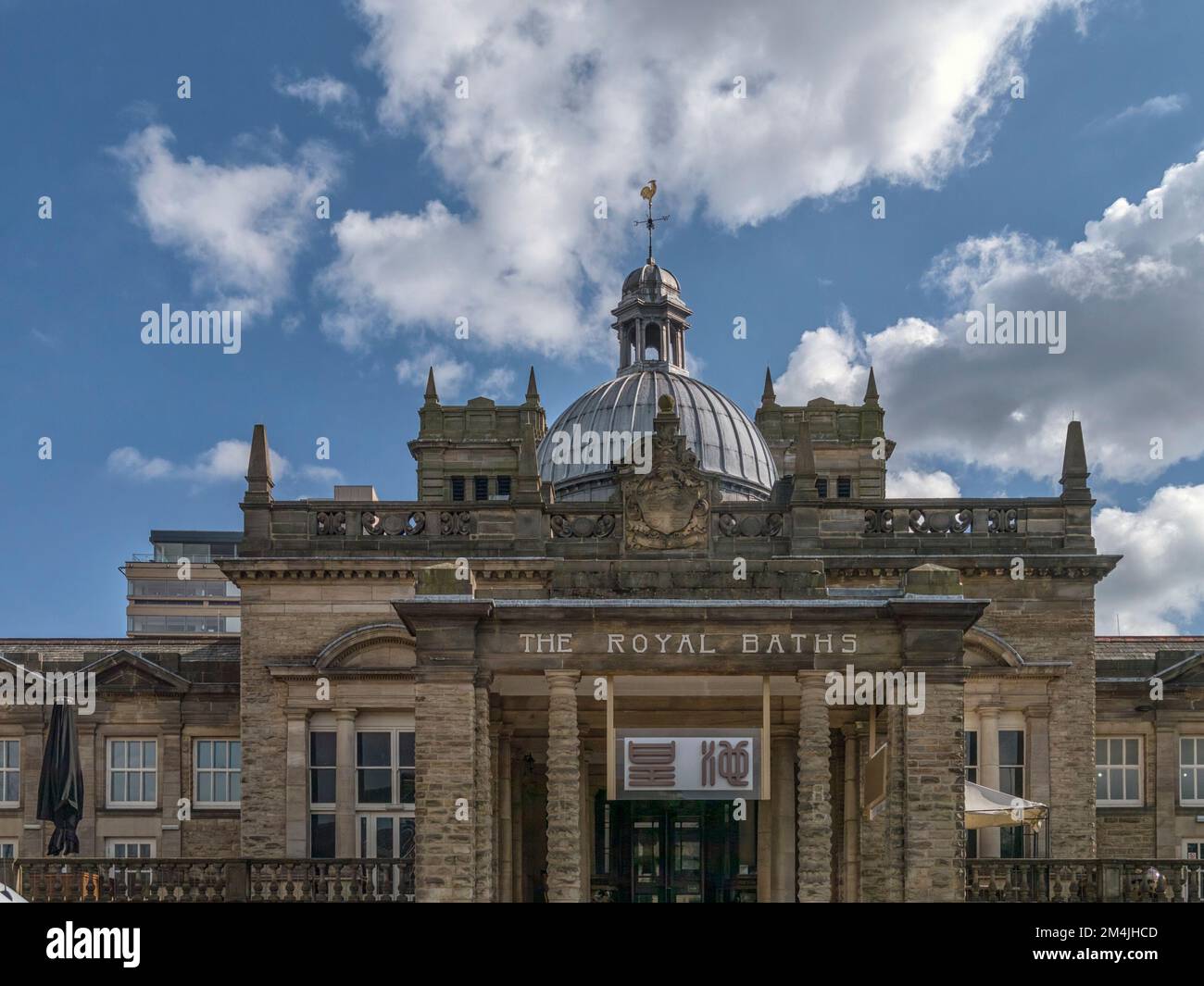 HARROGATE, NORTH YORKSHIRE, UK - APRIL 19, 2013: Exterior view of The ...