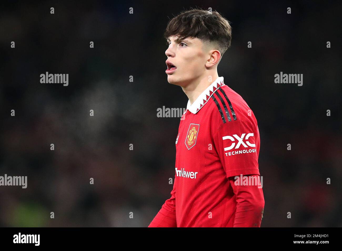 Alejandro garnacho december 2022 hi-res stock photography and images ...