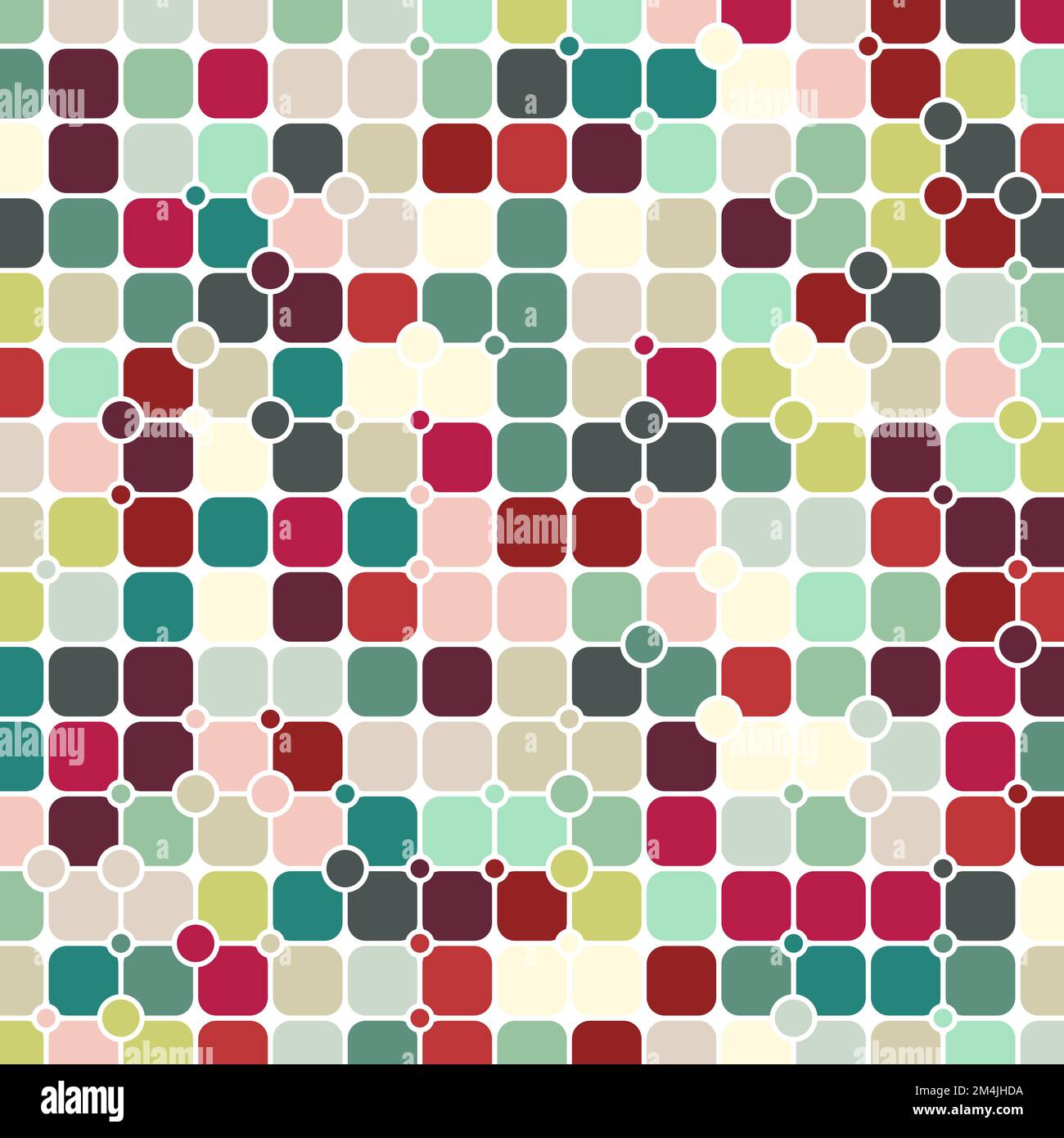 Color checkered squares background generative pattern illustration ...