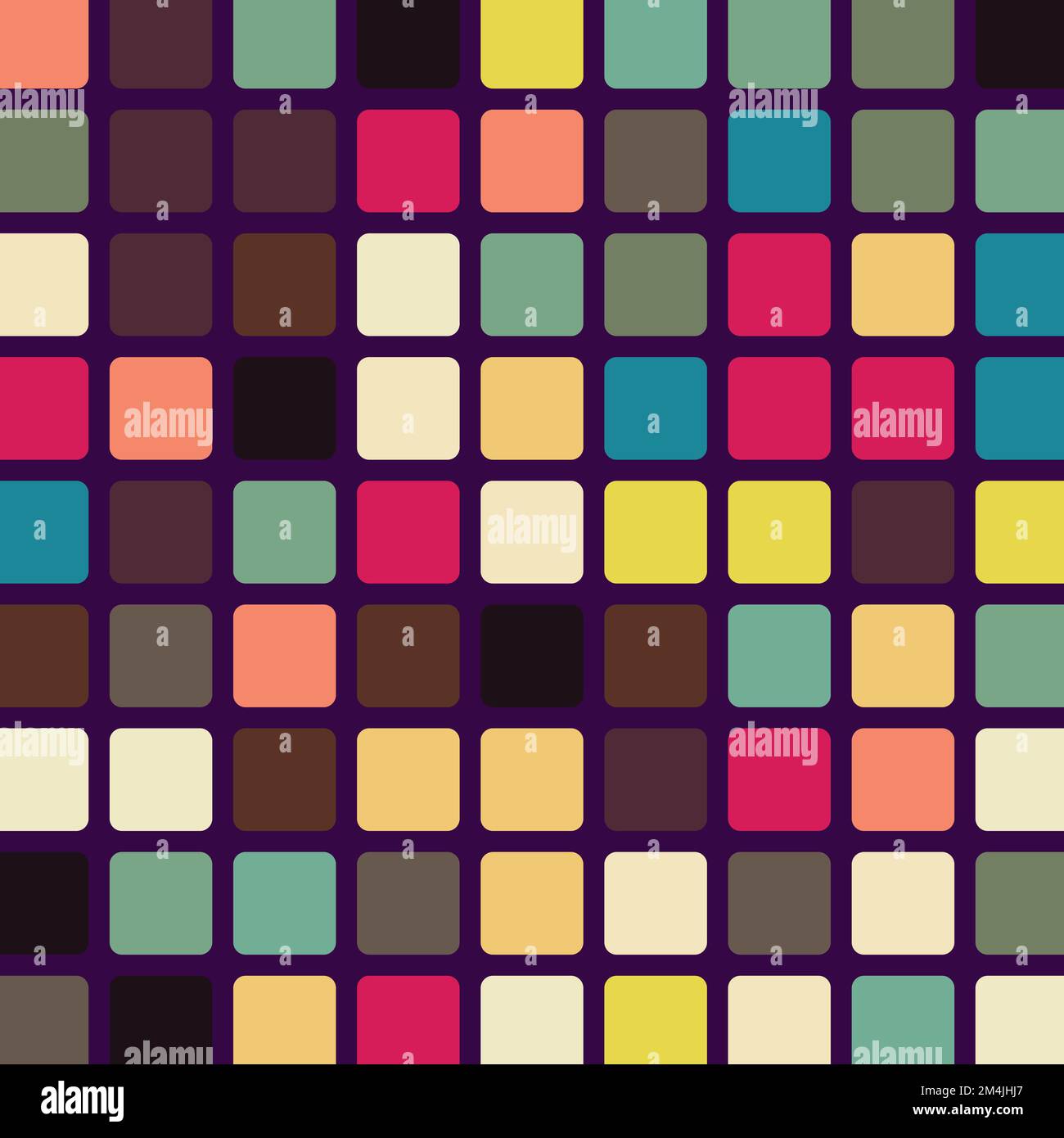 Color checkered squares background generative pattern illustration ...