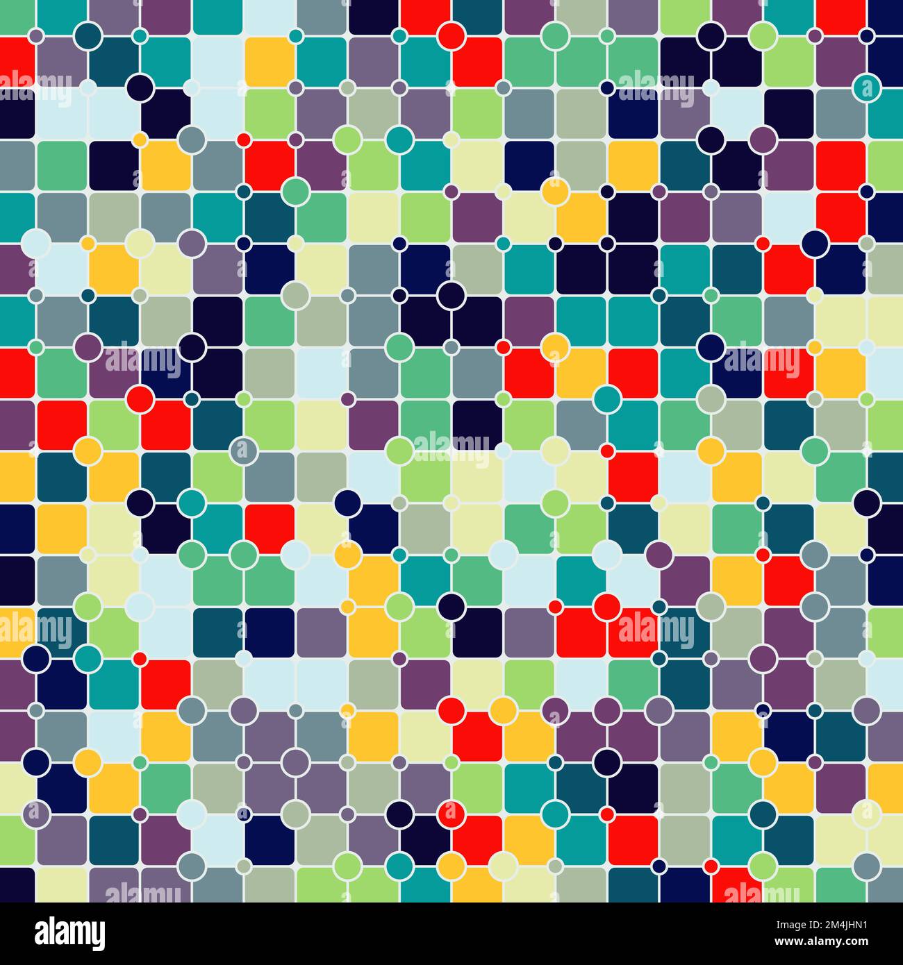 Color checkered squares background generative pattern illustration ...