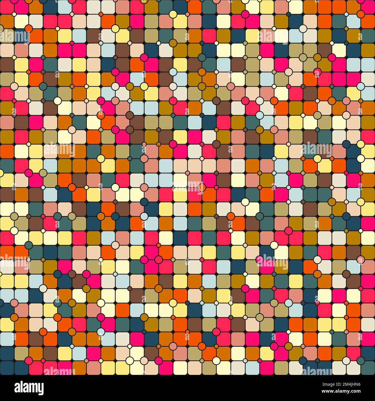 Color checkered squares background generative pattern illustration ...