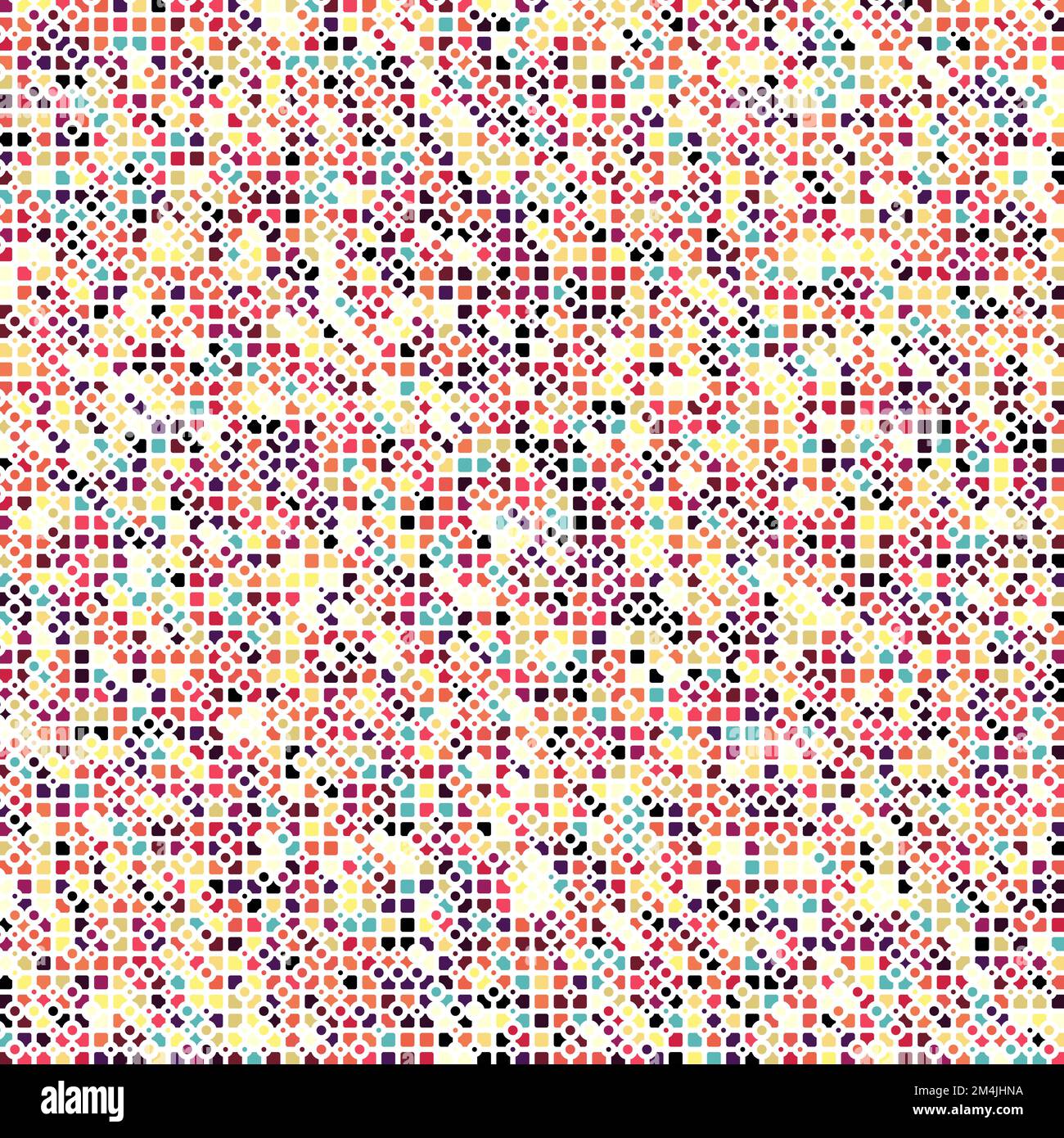 Color checkered squares background generative pattern illustration ...