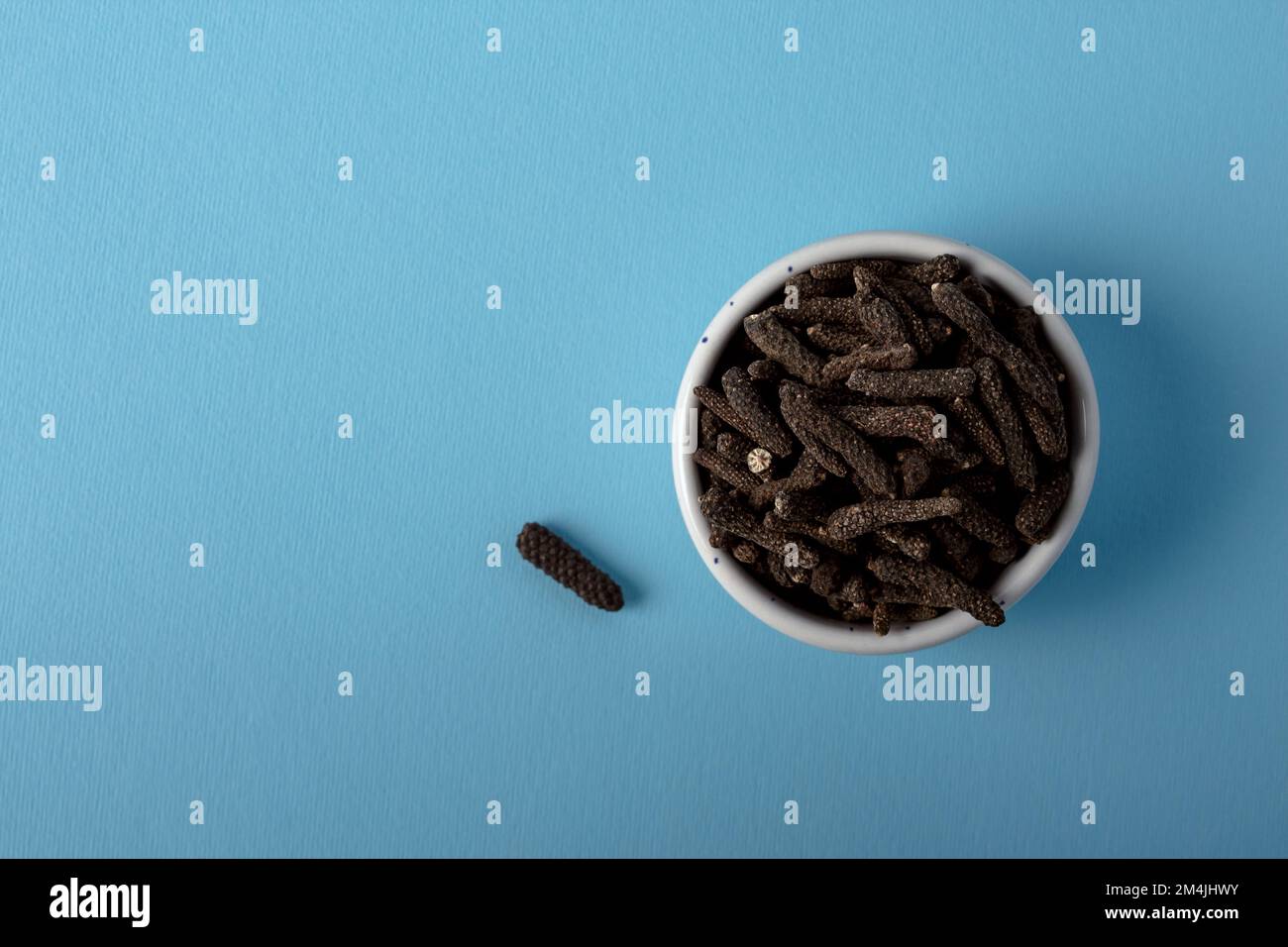 Dry Indian long pepper (Piper Longum ,Piper retrofractum, Pippali ...