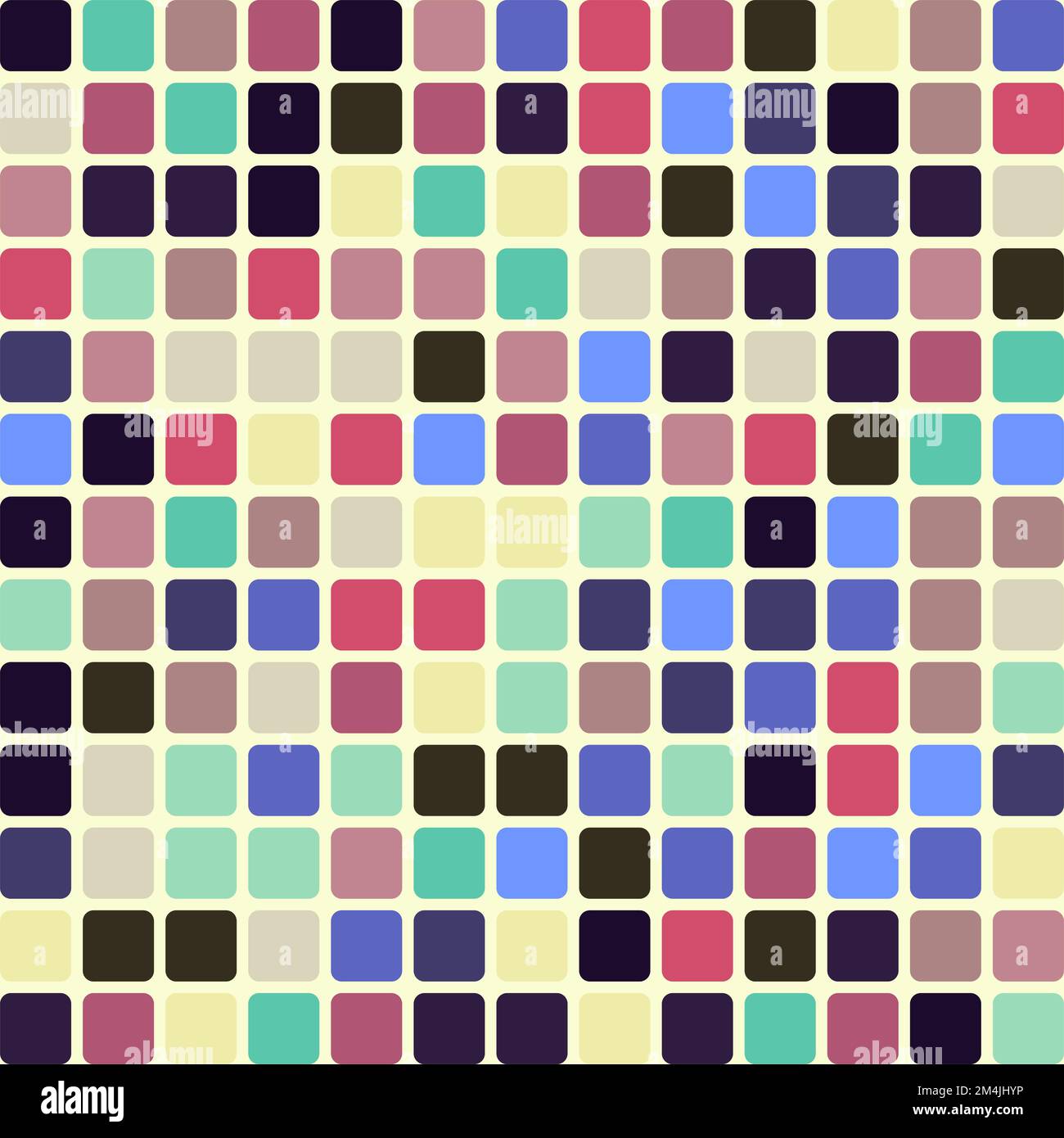 Color checkered squares background generative pattern illustration ...