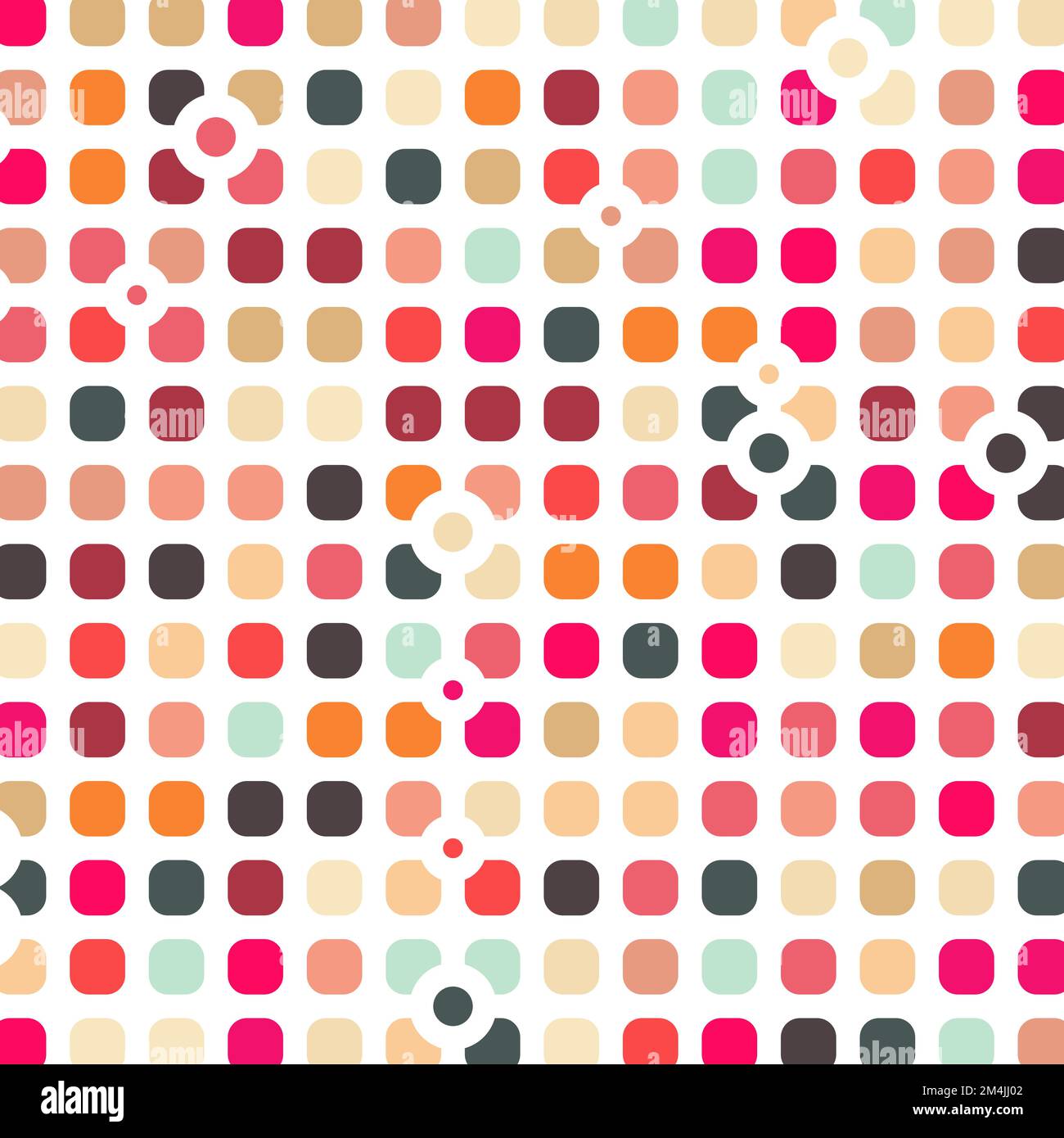 Color checkered squares background generative pattern illustration ...