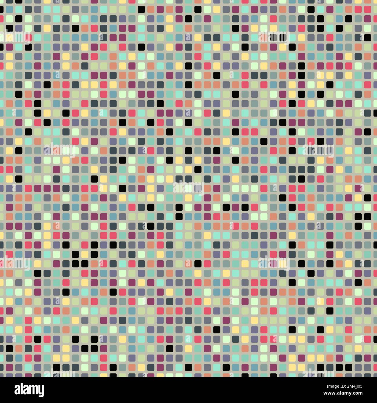 Color checkered squares background generative pattern illustration ...