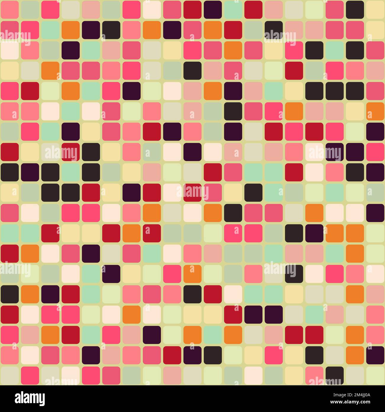 Color checkered squares background generative pattern illustration ...