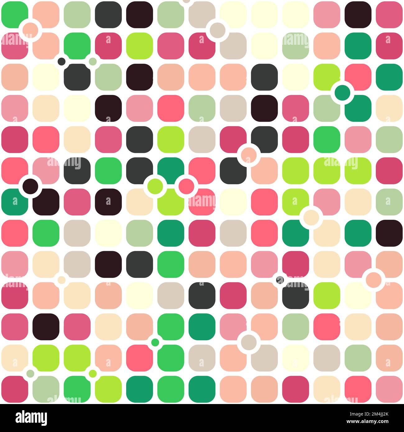 Color checkered squares background generative pattern illustration ...