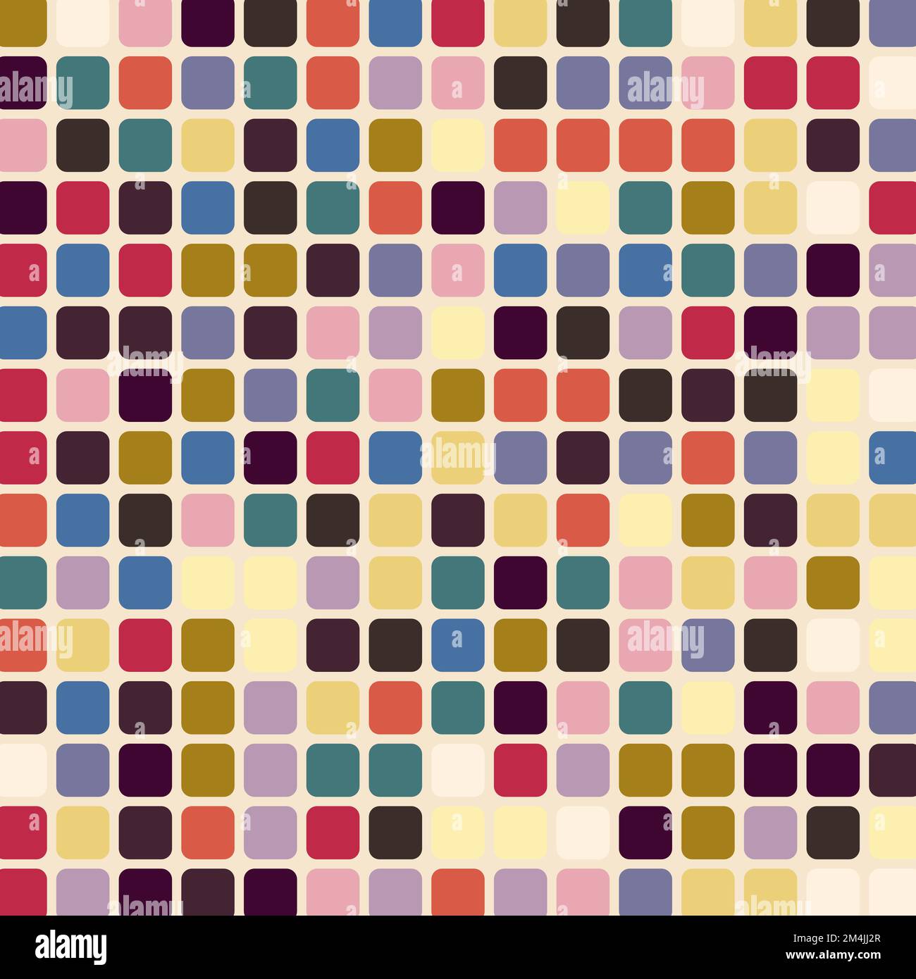 Color checkered squares background generative pattern illustration ...