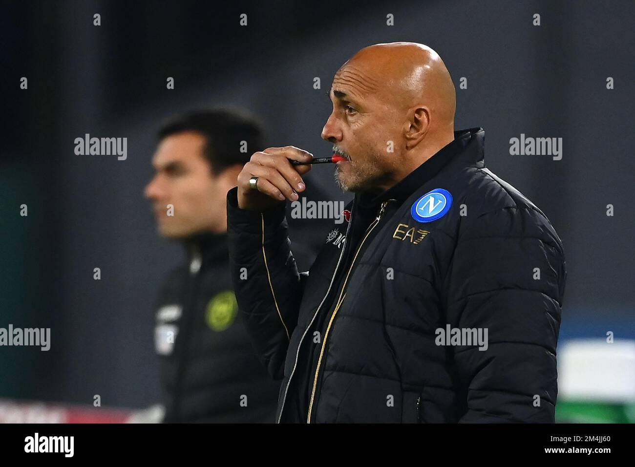 NAPLES, ITALY - DECEMBER 21: Luciano Spalletti coach of Napoli during ...