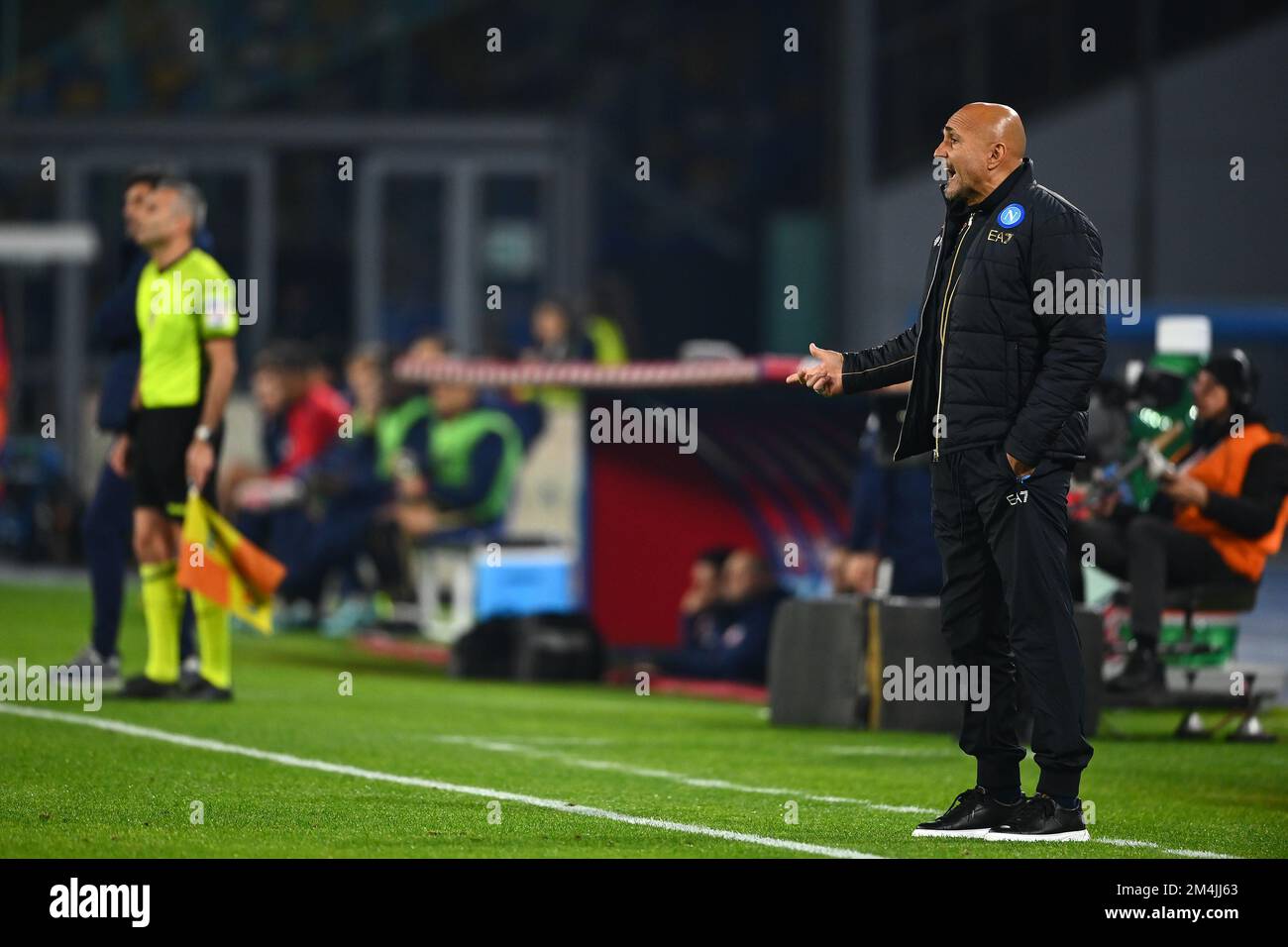 NAPLES, ITALY - DECEMBER 21: Luciano Spalletti coach of Napoli during ...