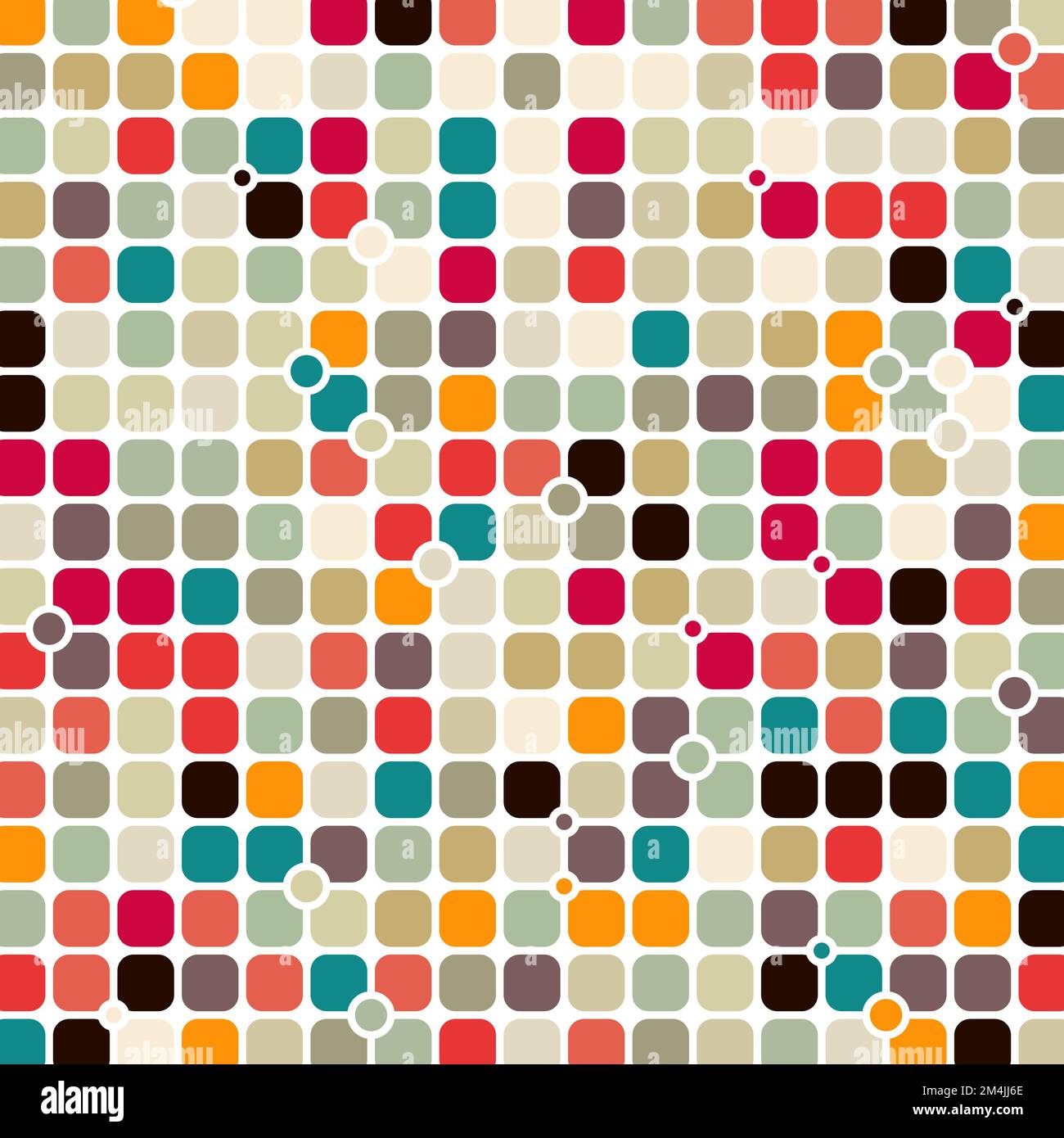 Color checkered squares background generative pattern illustration ...