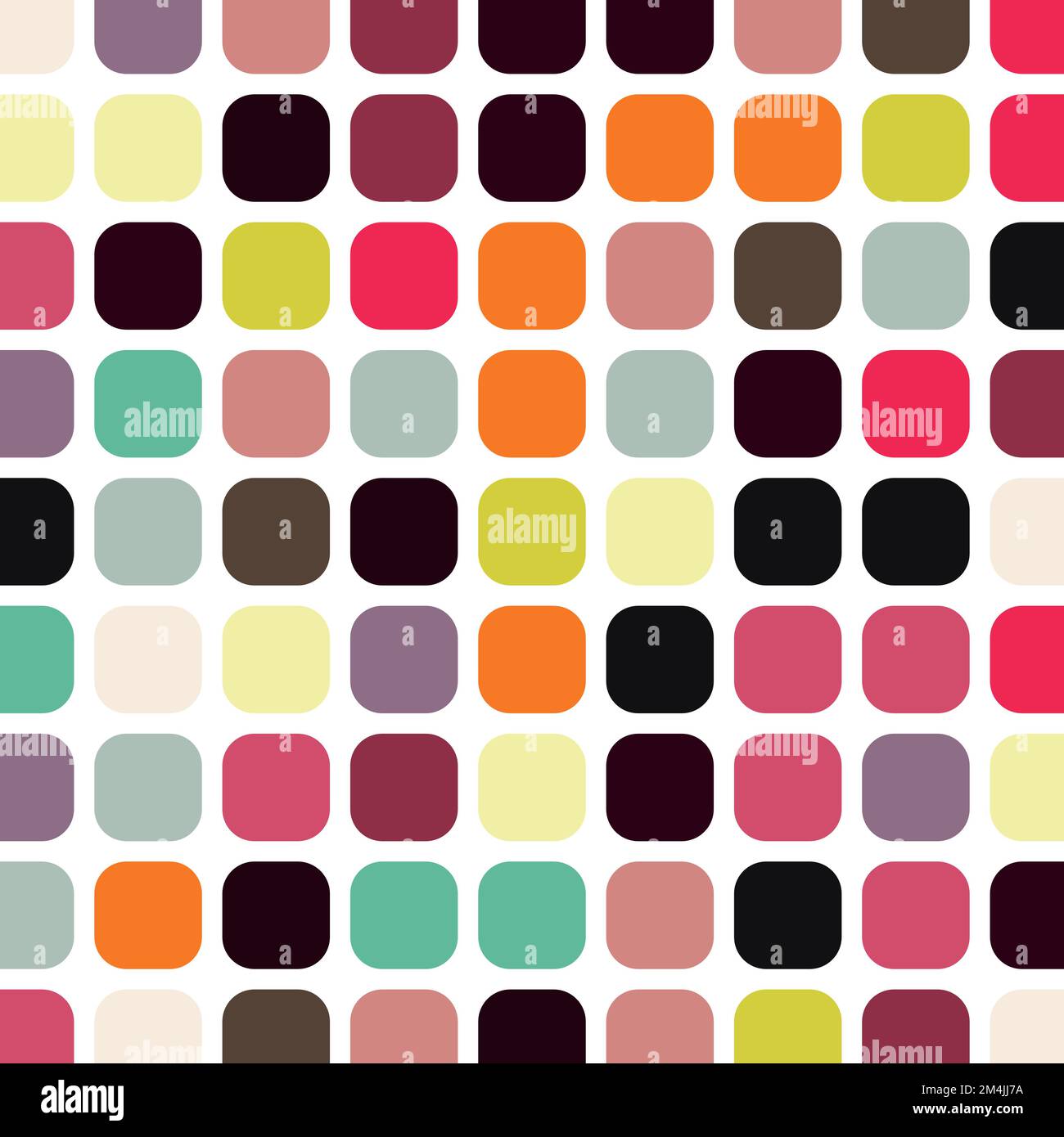 Color checkered squares background generative pattern illustration ...