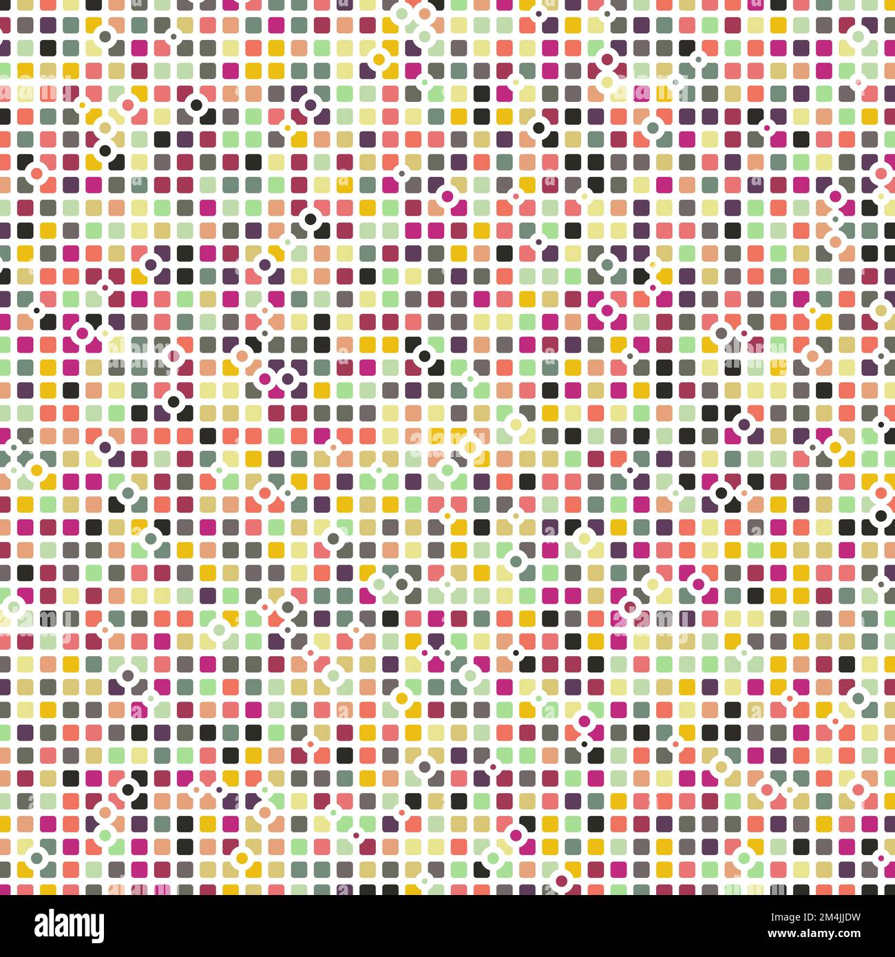 Color checkered squares background generative pattern illustration ...