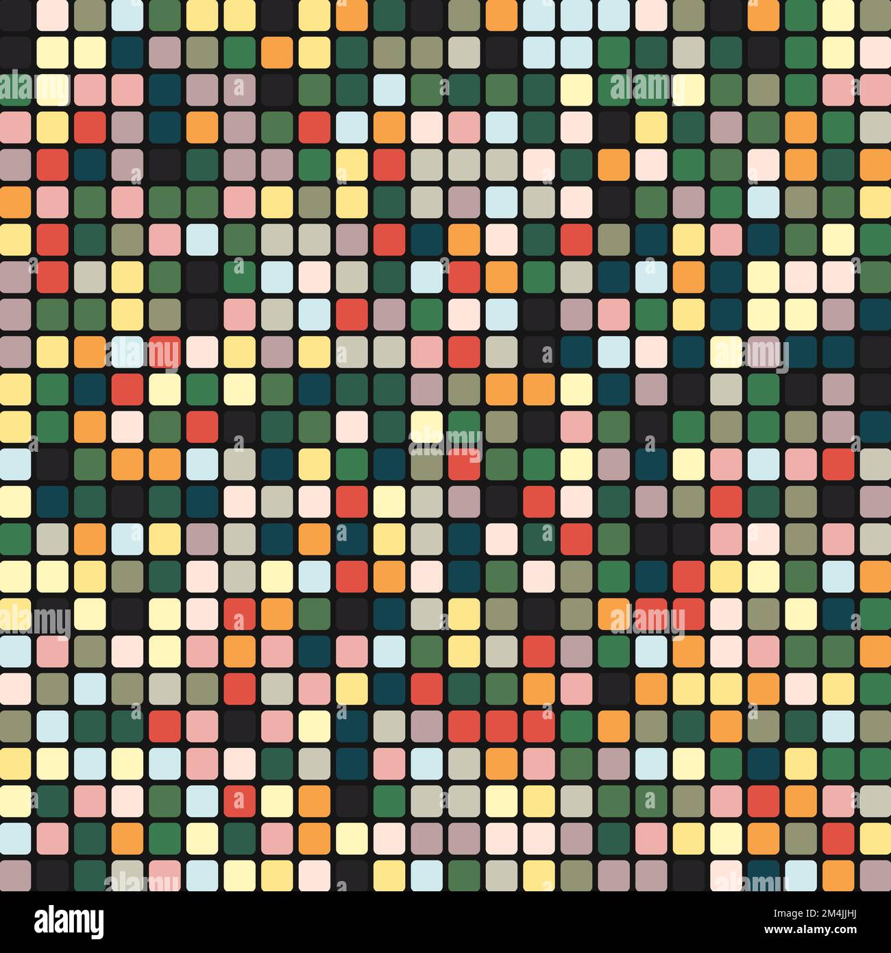 Color checkered squares background generative pattern illustration ...