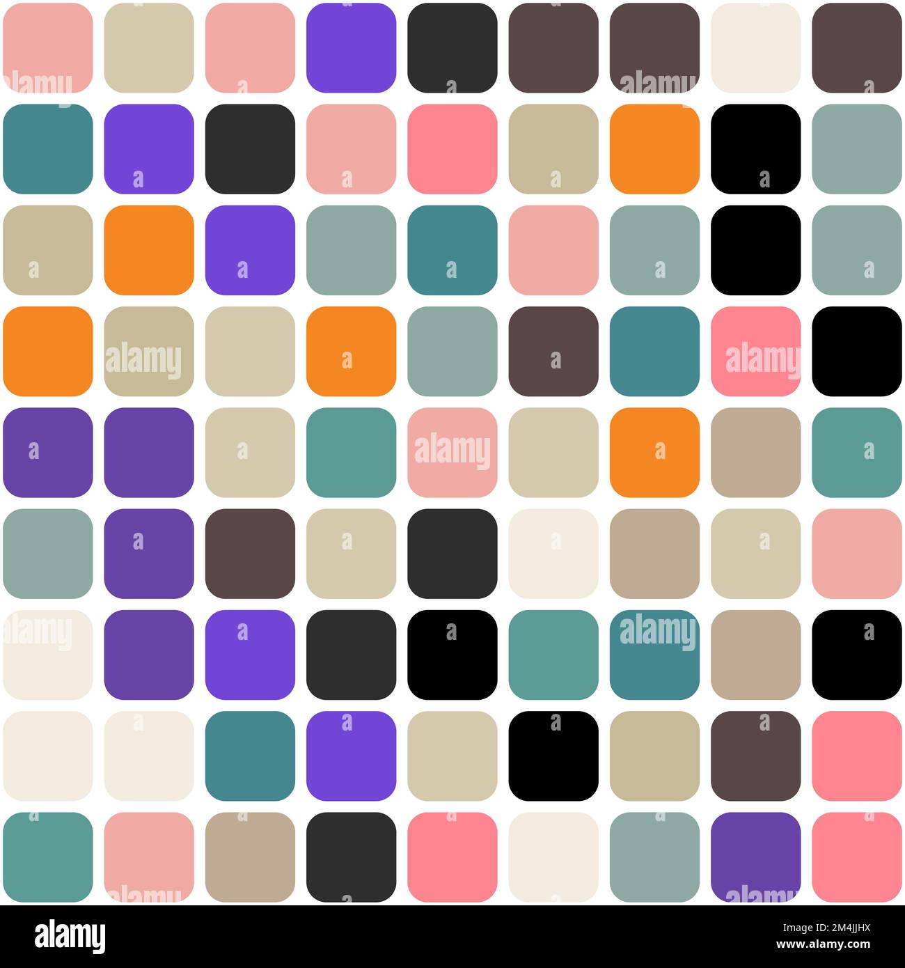 Color checkered squares background generative pattern illustration ...