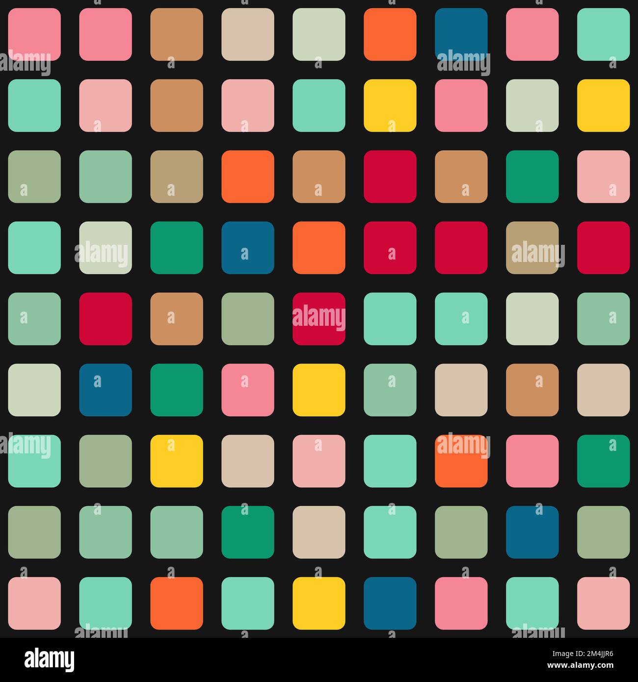 Color checkered squares background generative pattern illustration ...