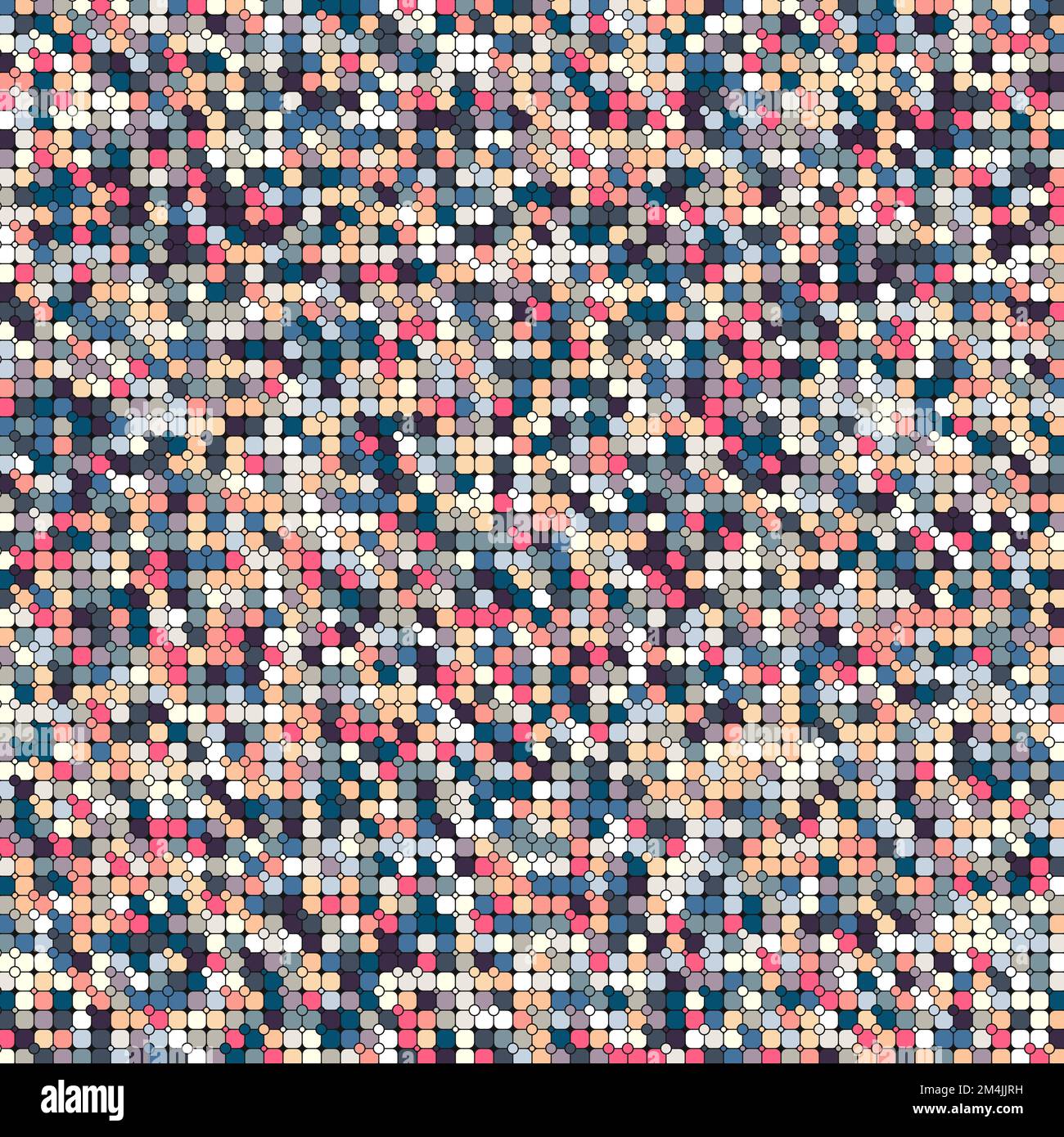 Color checkered squares background generative pattern illustration ...