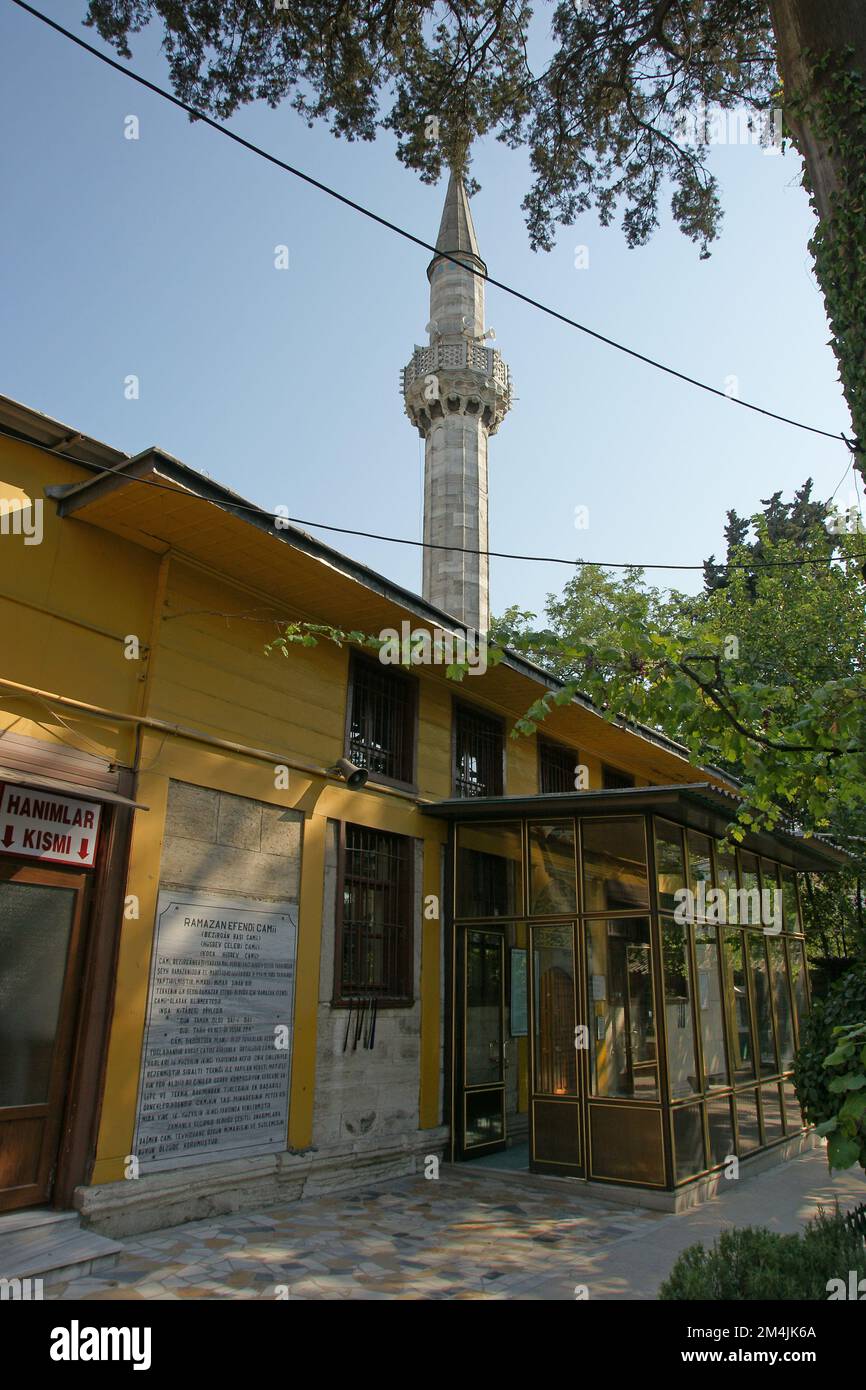 Located in Kocamustafapasa, Turkey, Ramazan Efendi Mosque was built in ...