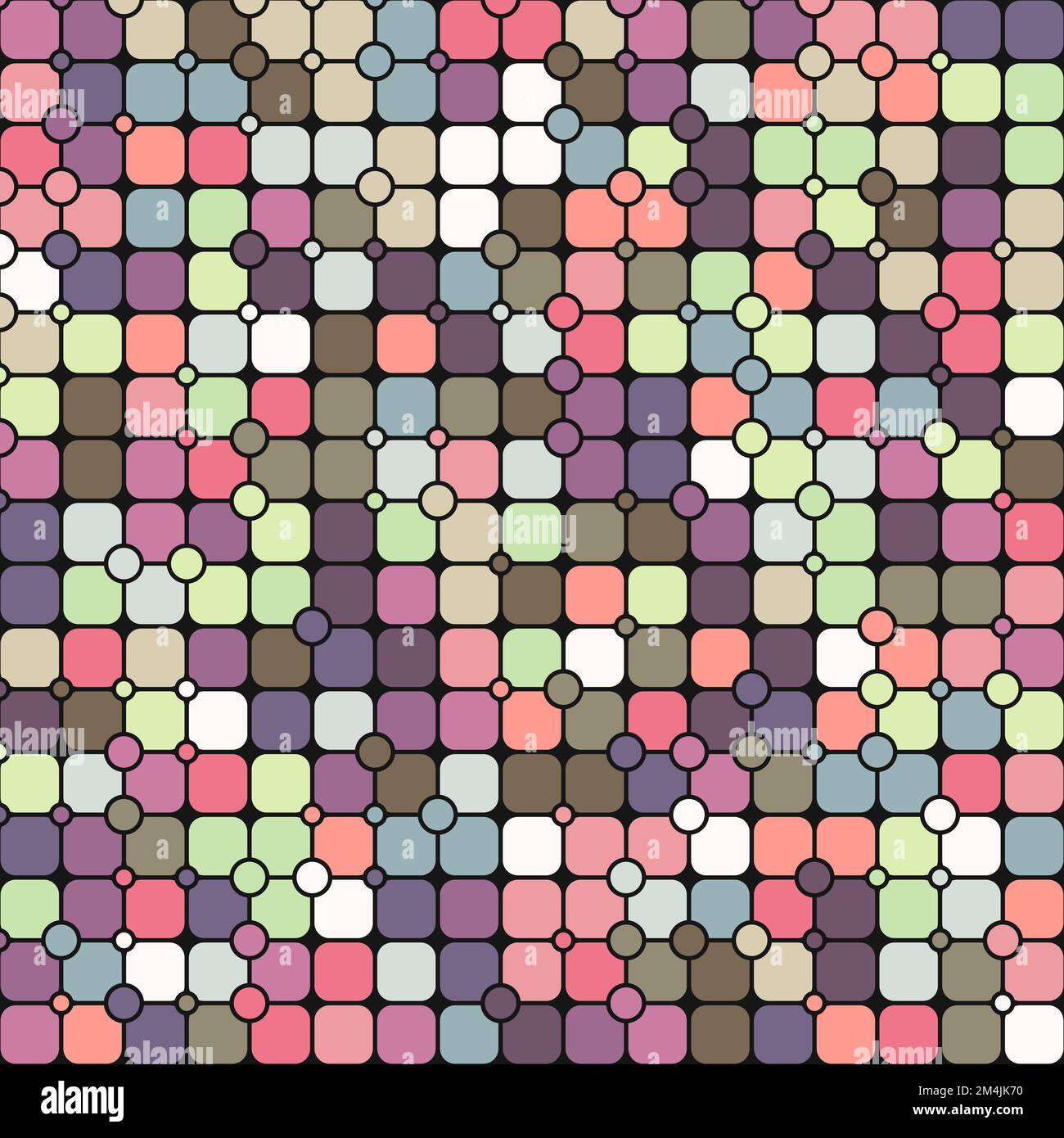 Color checkered squares background generative pattern illustration ...