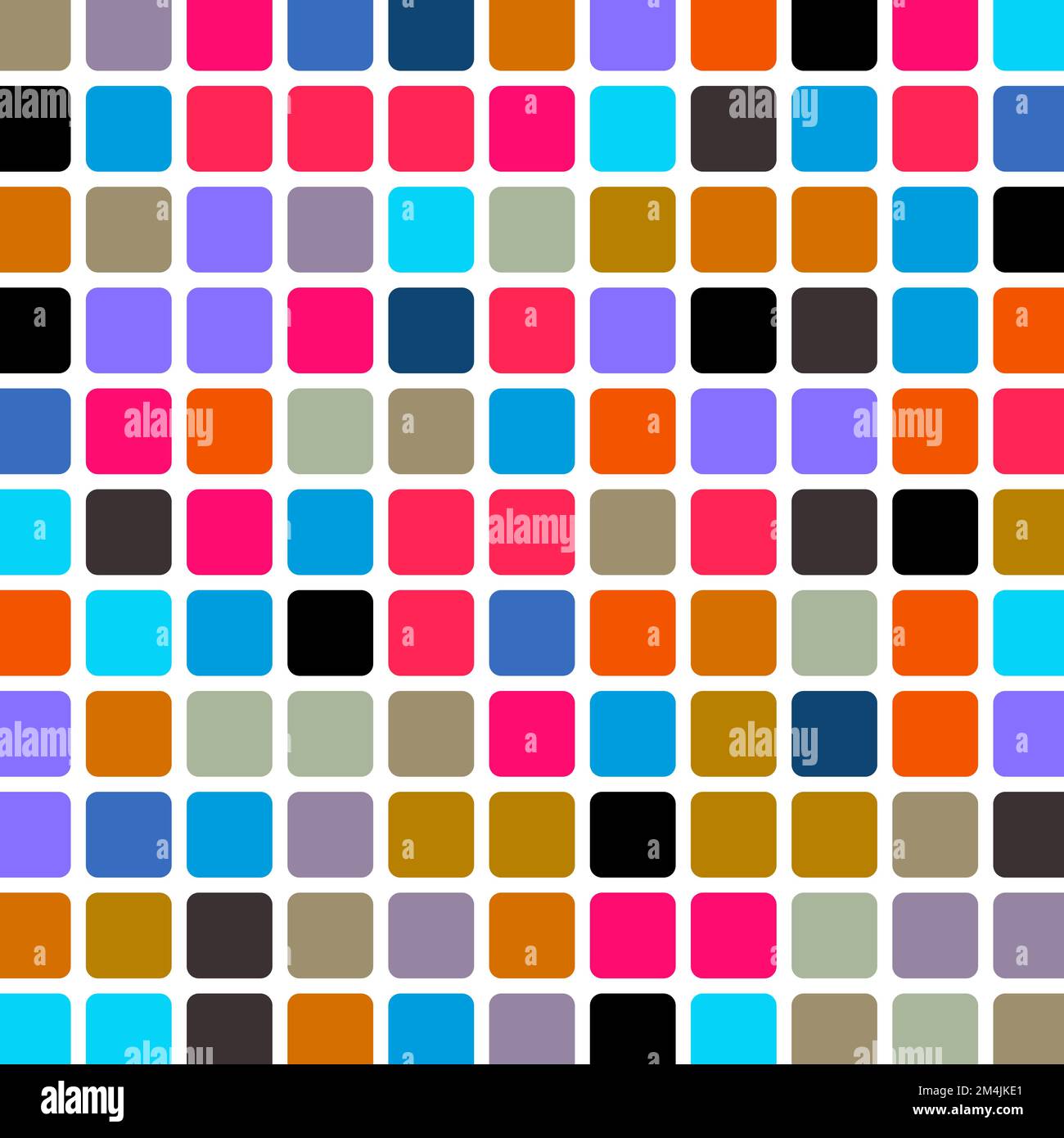 Color checkered squares background generative pattern illustration ...
