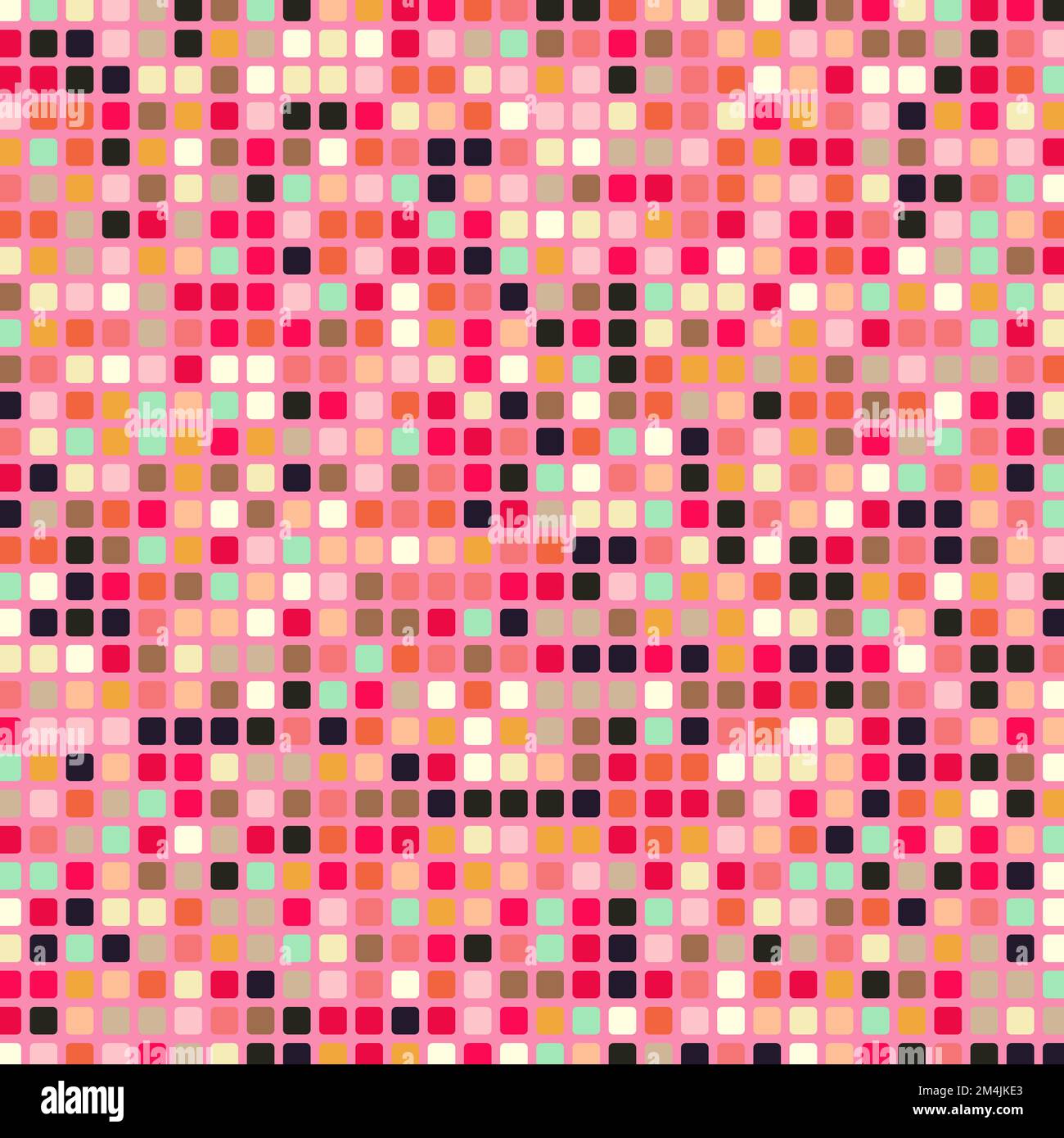 Color checkered squares background generative pattern illustration ...