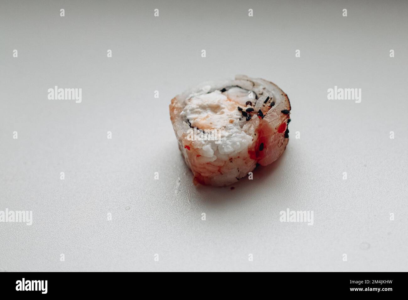 Beautiful delicious sushi. Sushi delivery. Advertising sushi rolls made ...