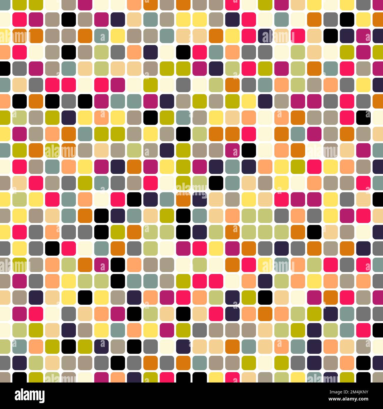 Color checkered squares background generative pattern illustration ...