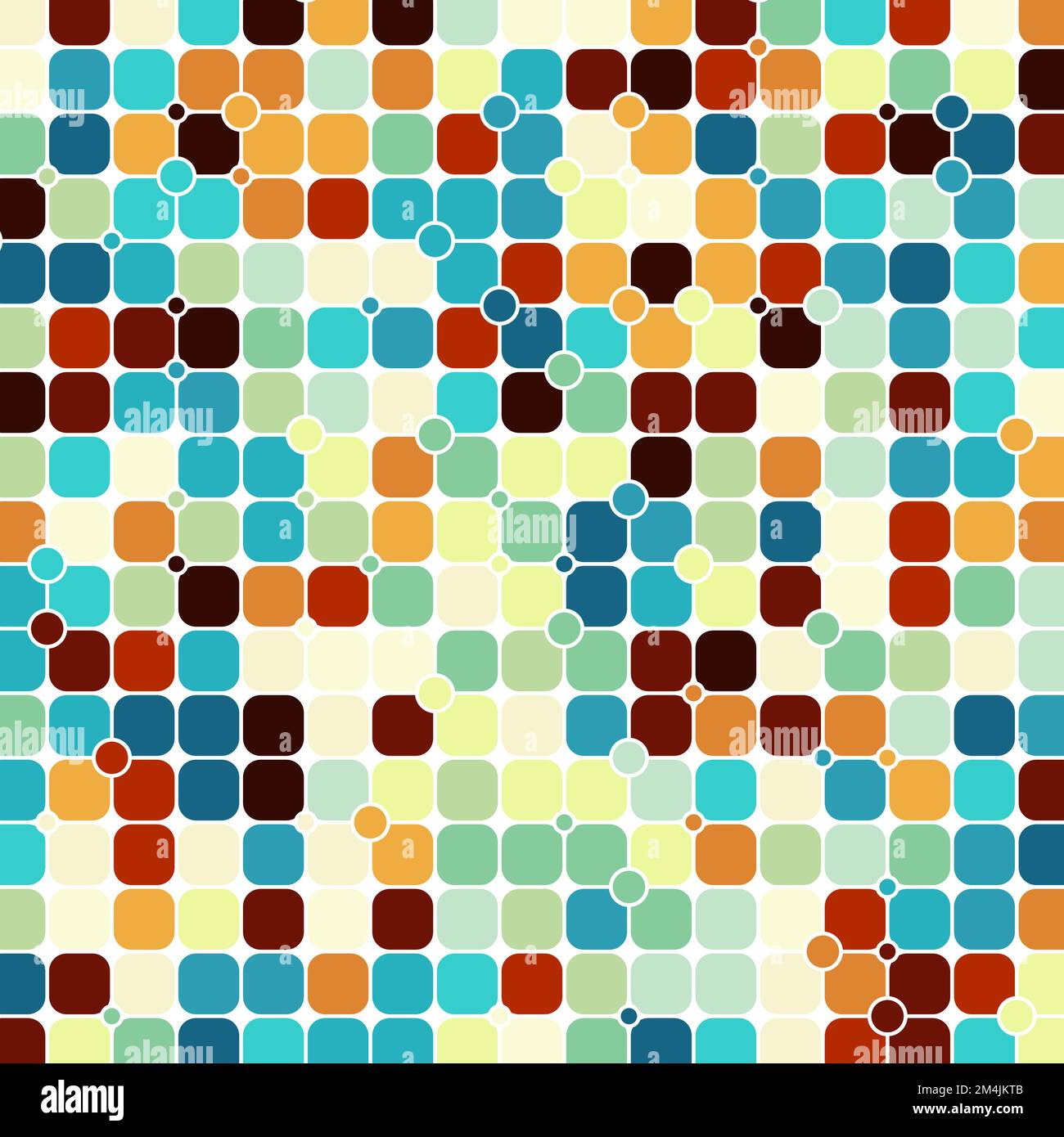 Color checkered squares background generative pattern illustration ...